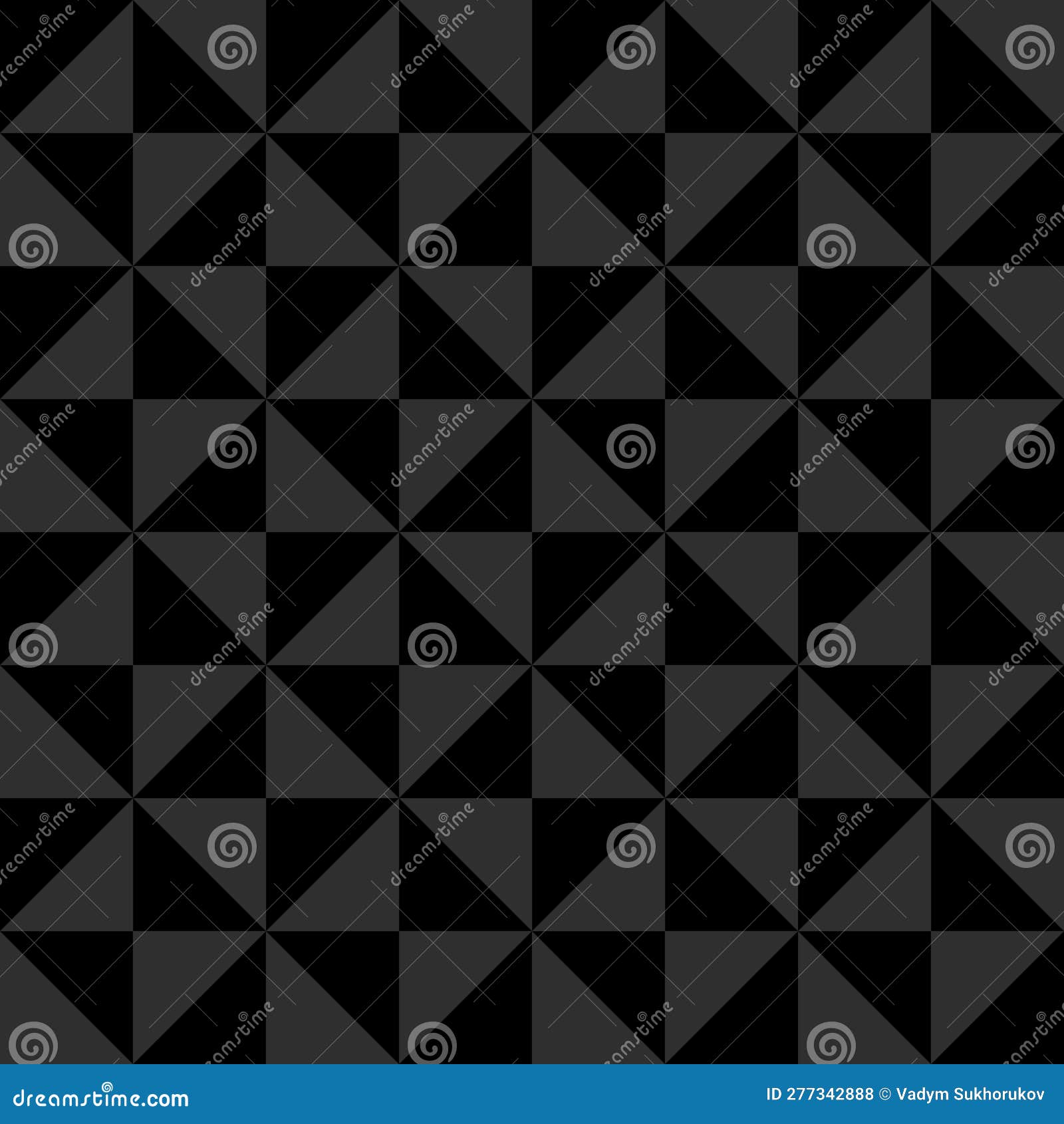 Geometric Seamless Pattern with Triangles. Modern Op Art Abstract ...