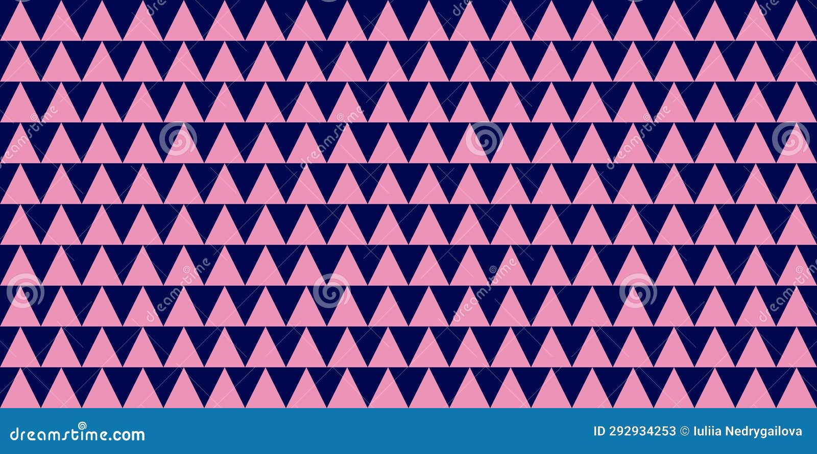 Geometric Seamless Pattern with Triangles, Pink and Violet Colors ...