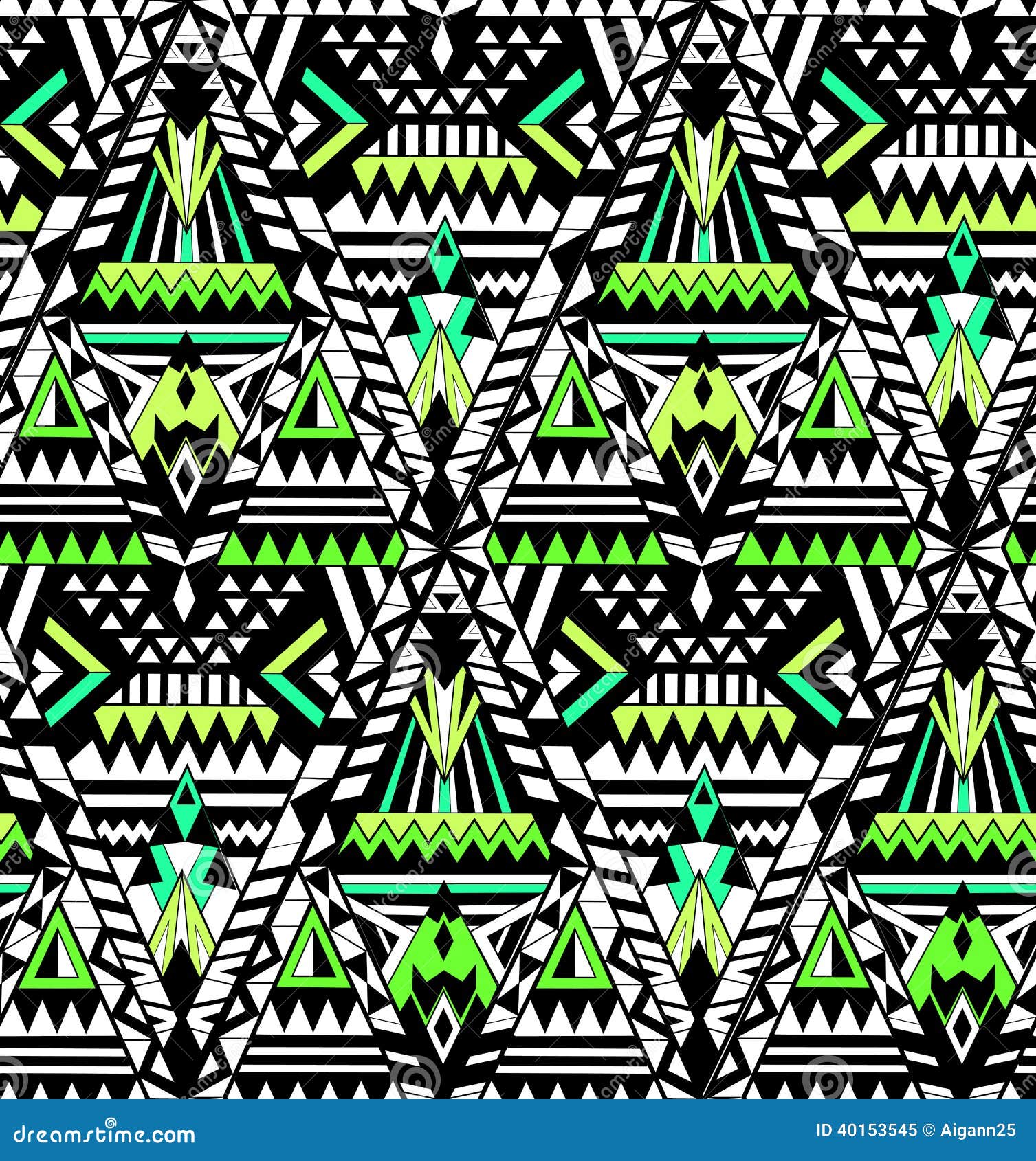 Geometric seamless pattern stock vector. Illustration of ornament ...