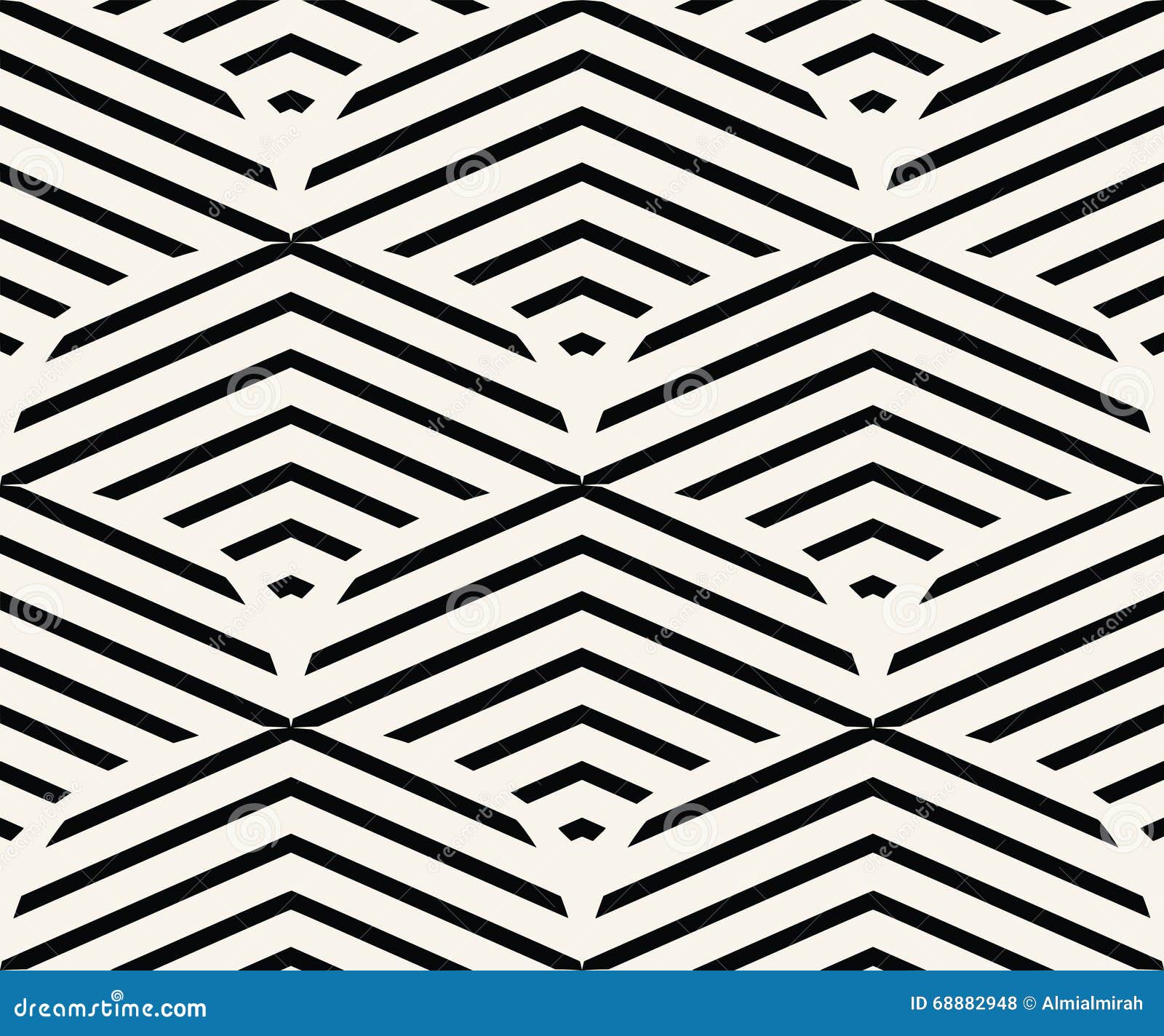 Geometric Seamless Pattern Vector Stock Vector - Illustration of high ...