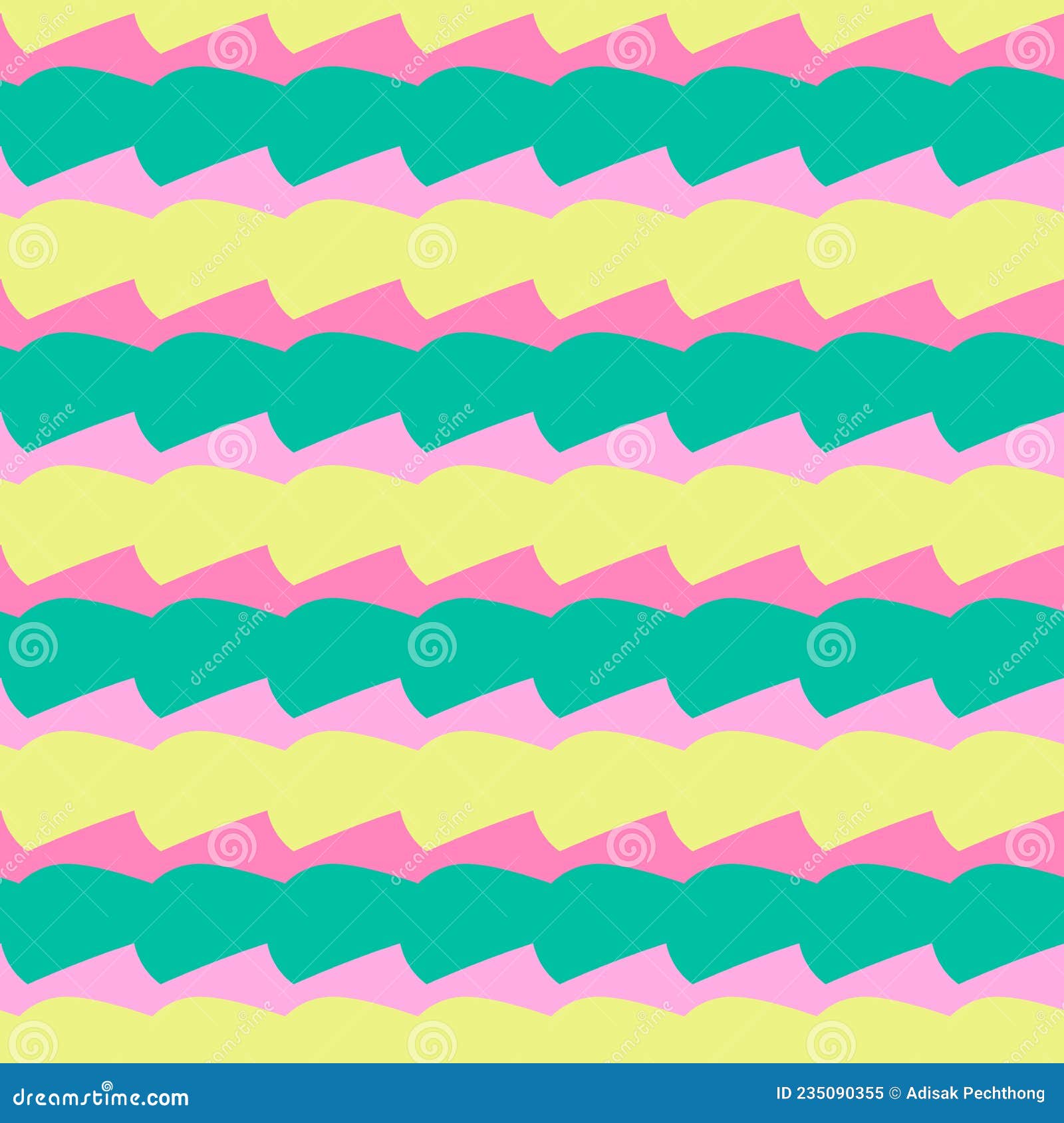 Geometric Seamless Pattern Vector Illustration for Wrapping Wallpaper ...