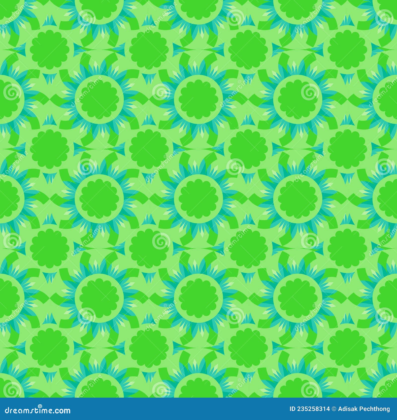 Geometric Seamless Pattern Vector Illustration for Wrapping Wallpaper ...