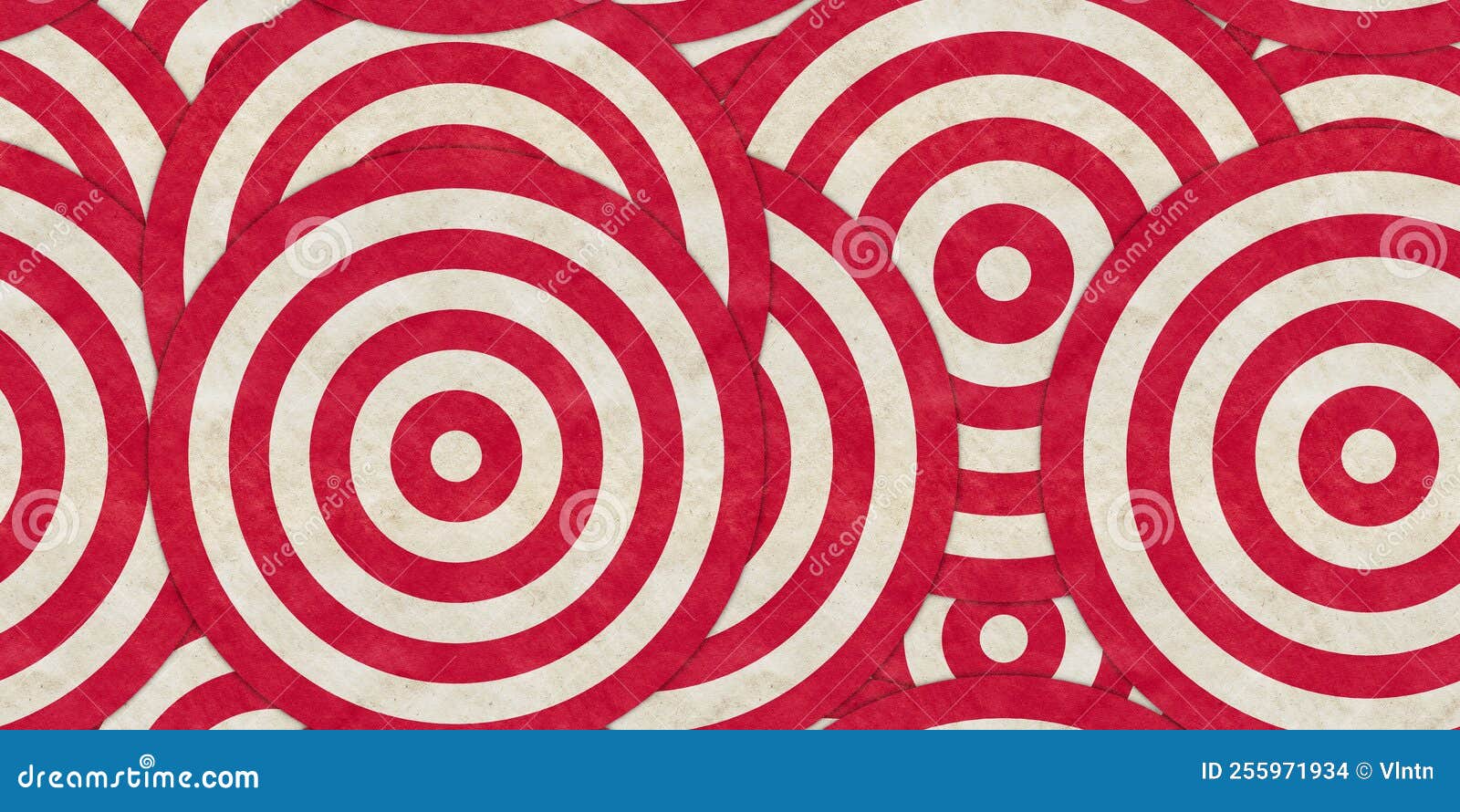 Geometric Seamless Retro Background Stock Illustration - Illustration ...