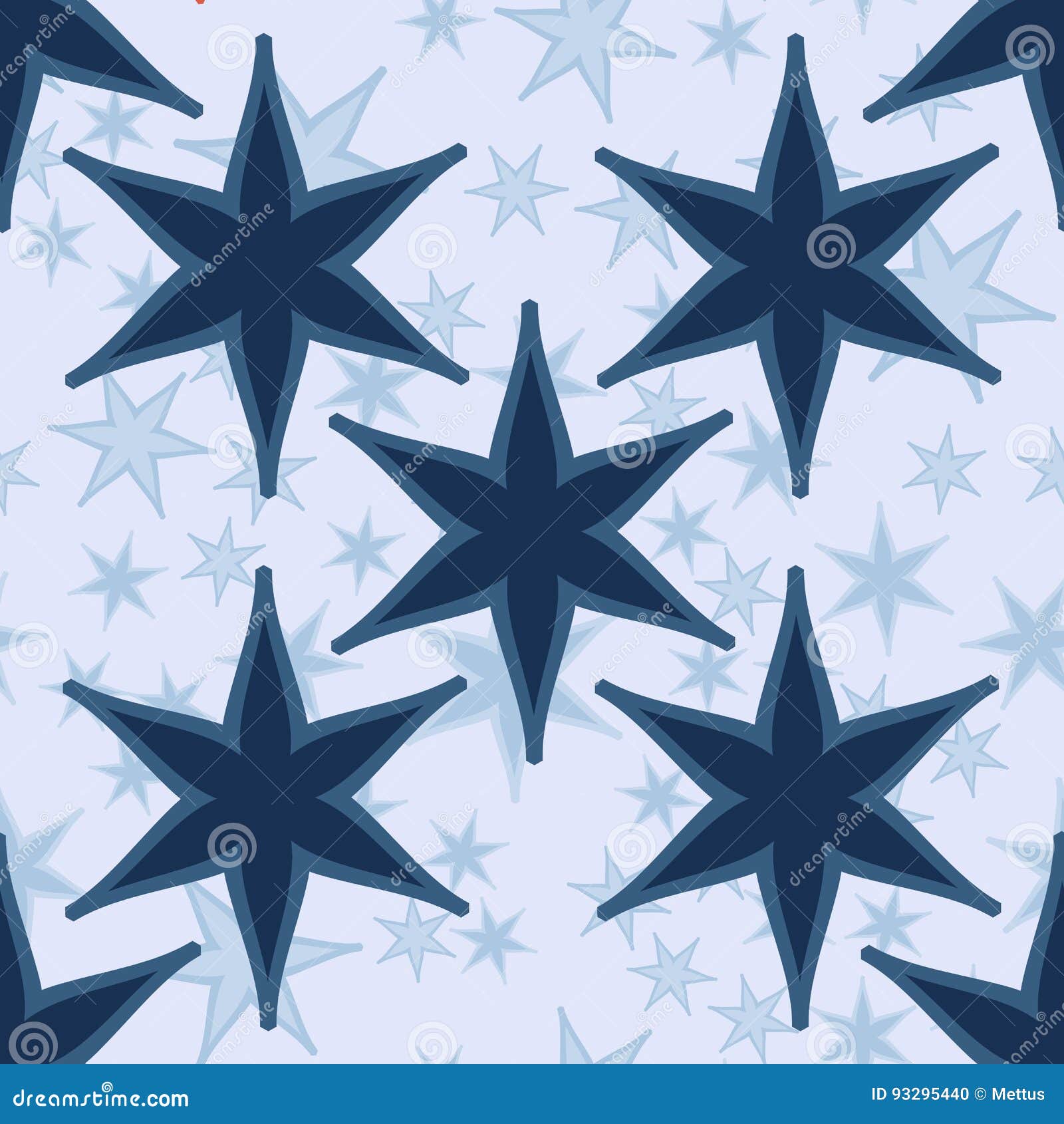 Geometric Seamless Star Shapes Pattern. Repeating Background Texture in ...