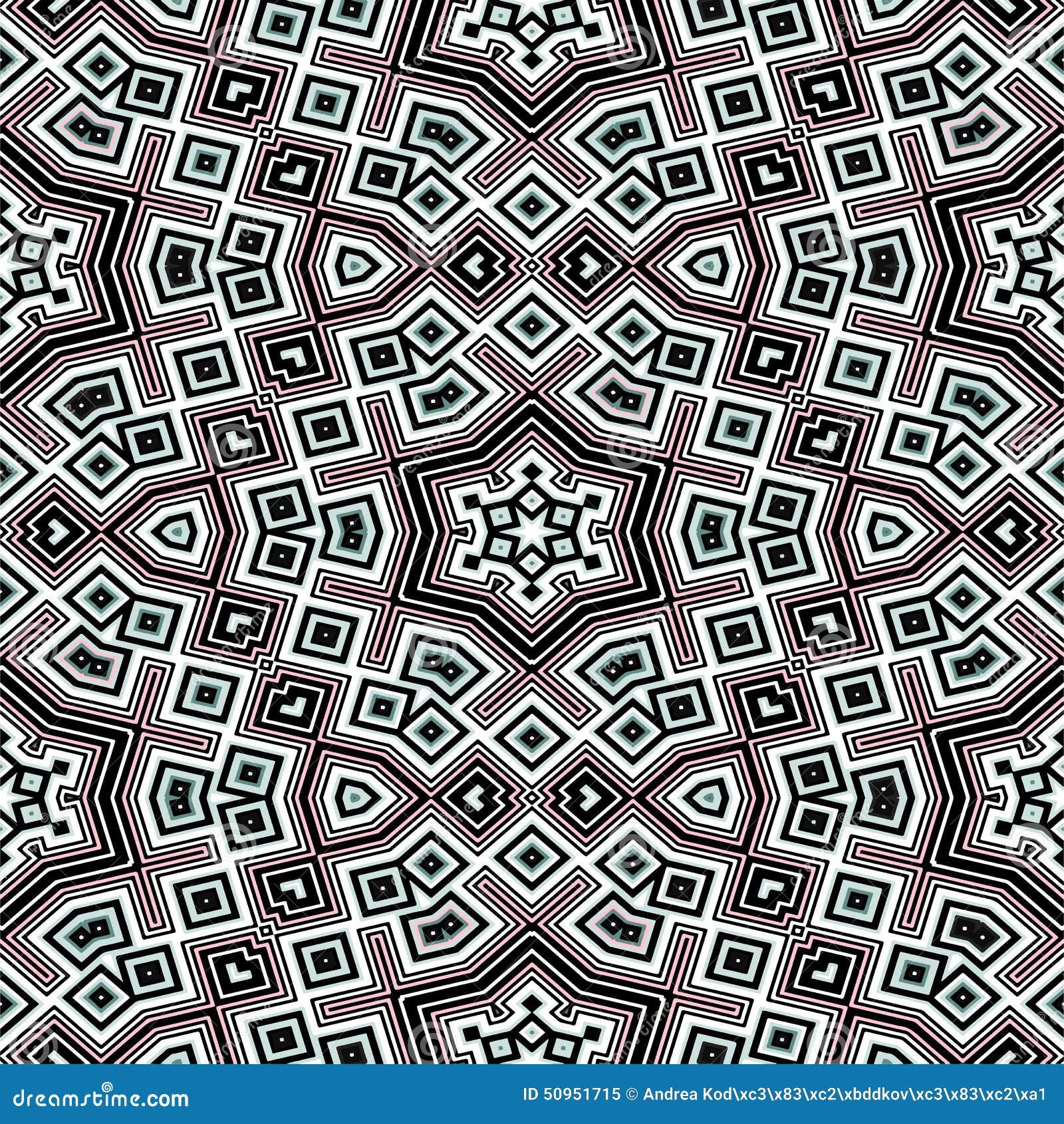 Geometric seamless texture stock vector. Illustration of pink - 50951715