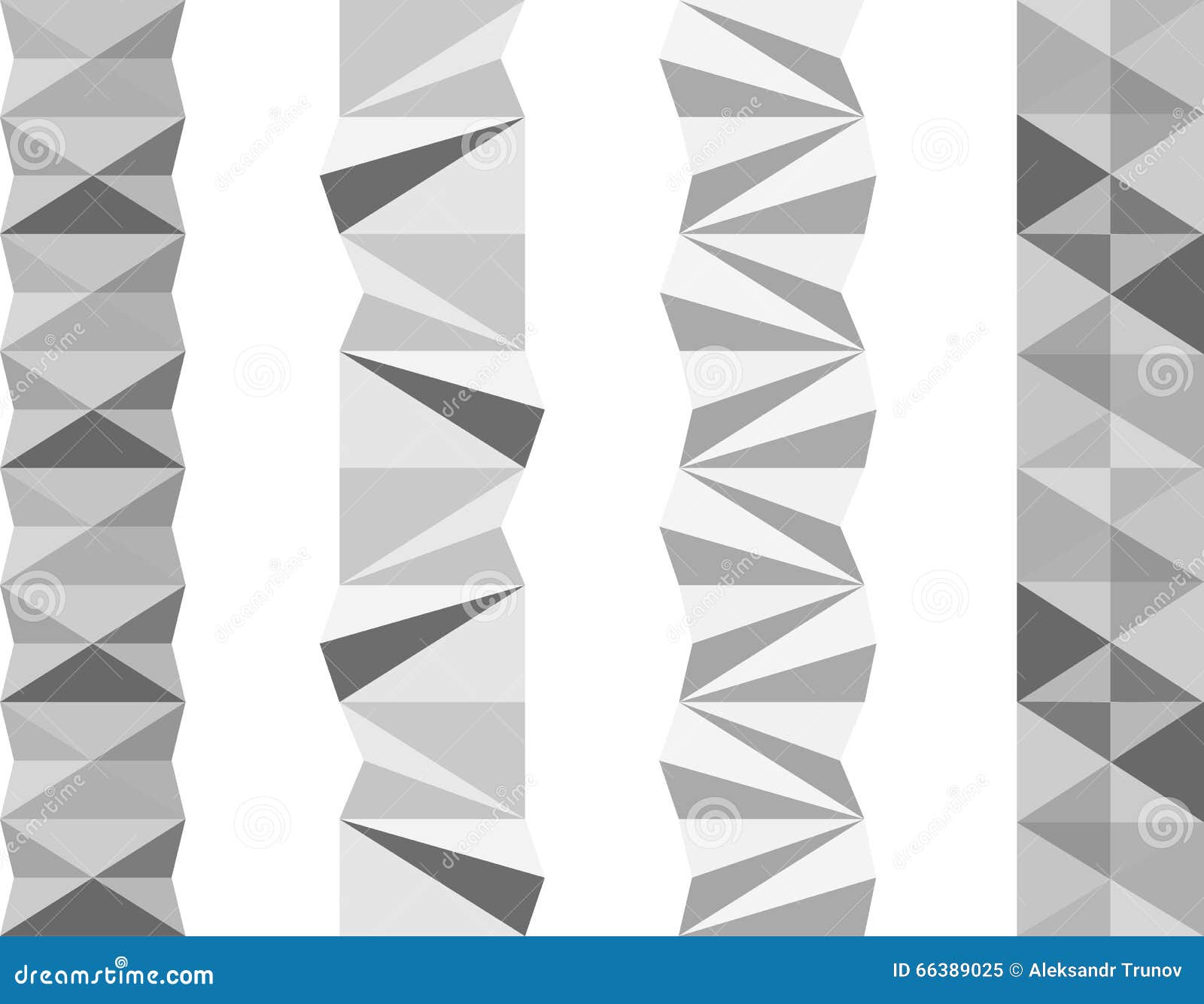 Geometric separators stock vector. Illustration of effect - 66389025