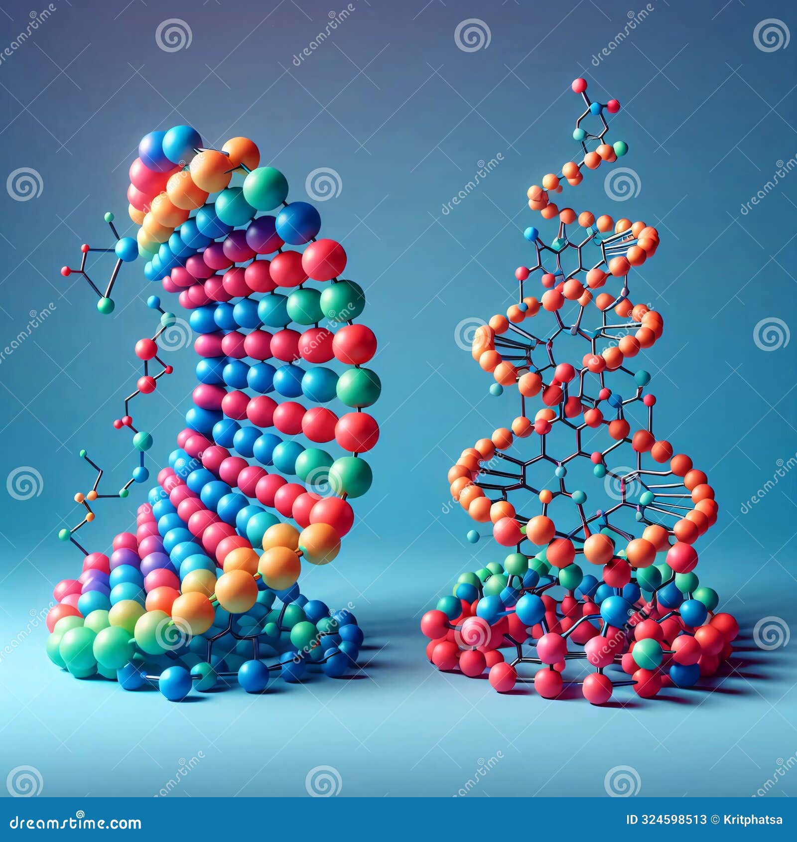 Geometric Sequences Exponential Generative Ai for Illustratio Stock ...