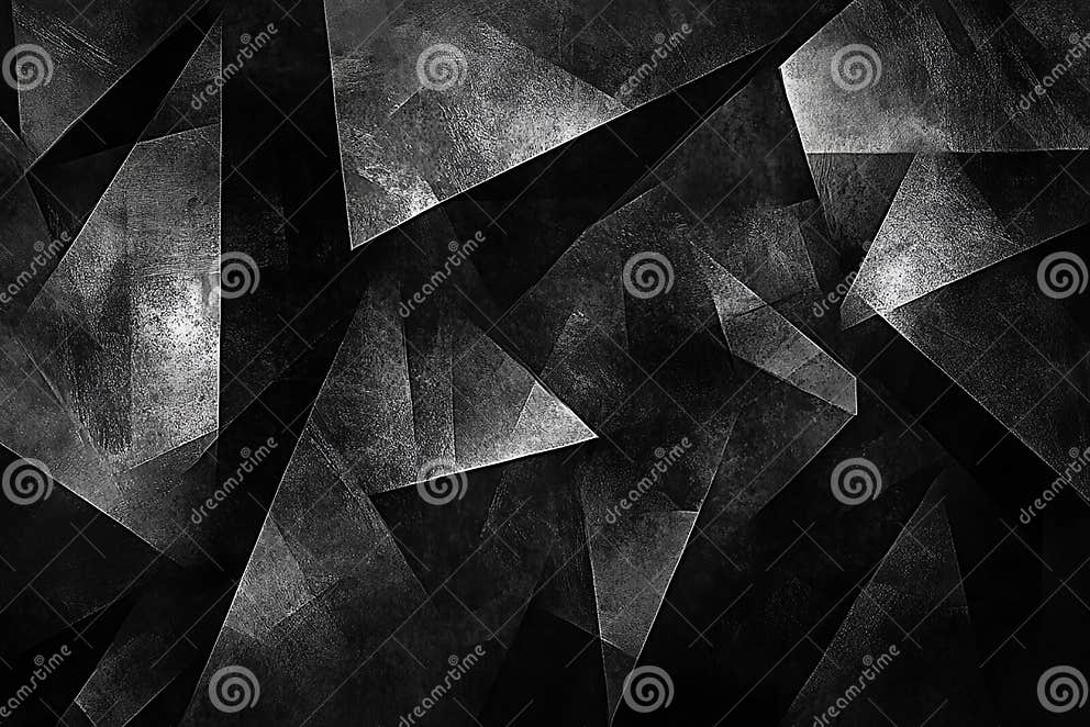 Geometric Shadows: an Abstract Pattern of Overlapping Shapes and Depth ...