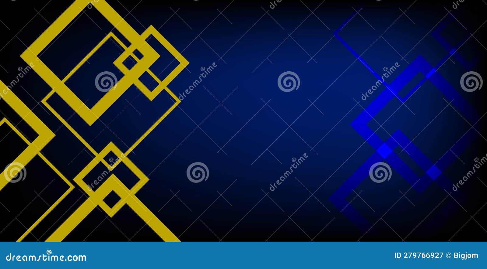 Geometric Shape Background Yellow Colors. Vector Illustration Stock ...