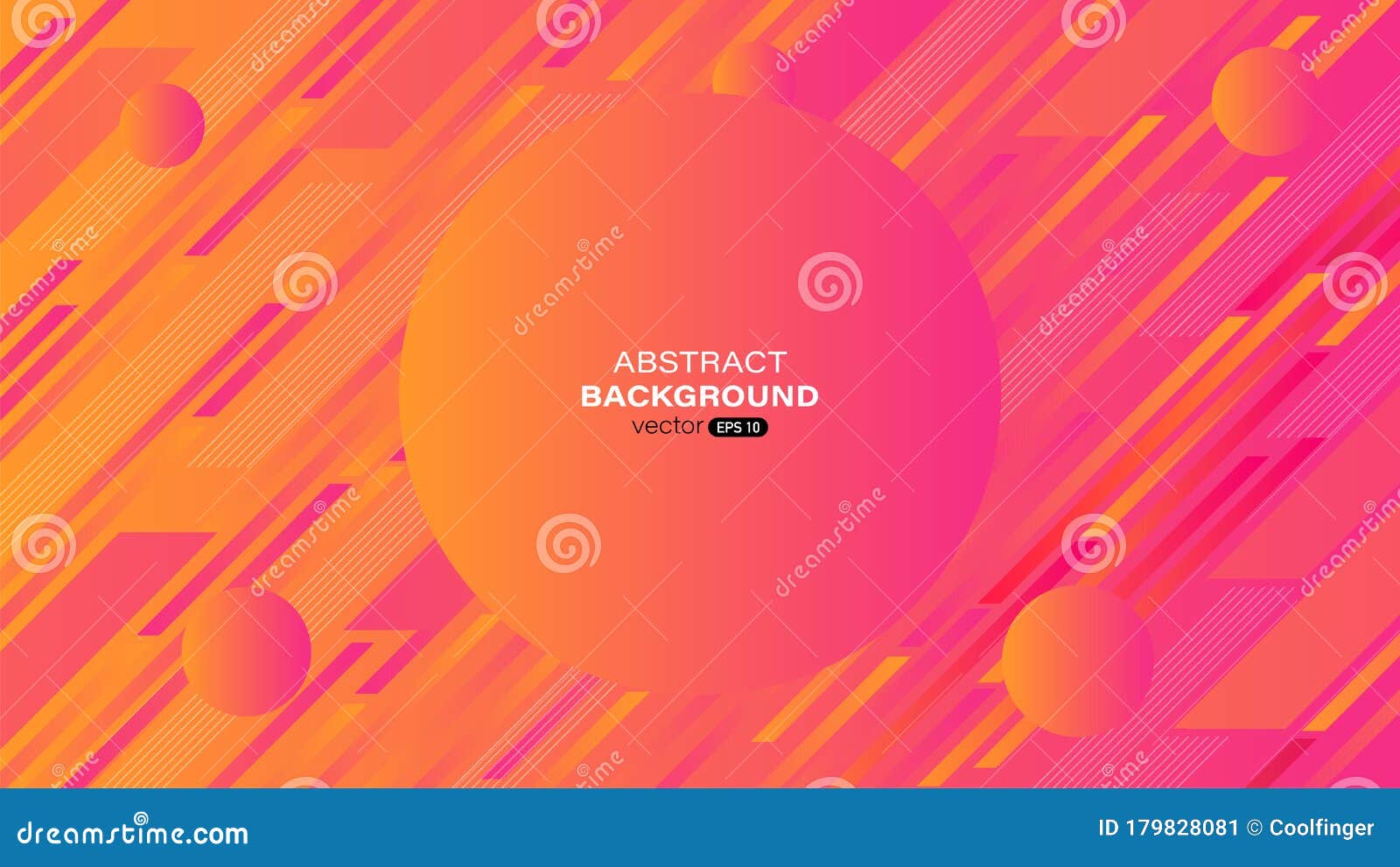 Geometric Shape Colorful Gradient Abstract Background Stock Vector ...