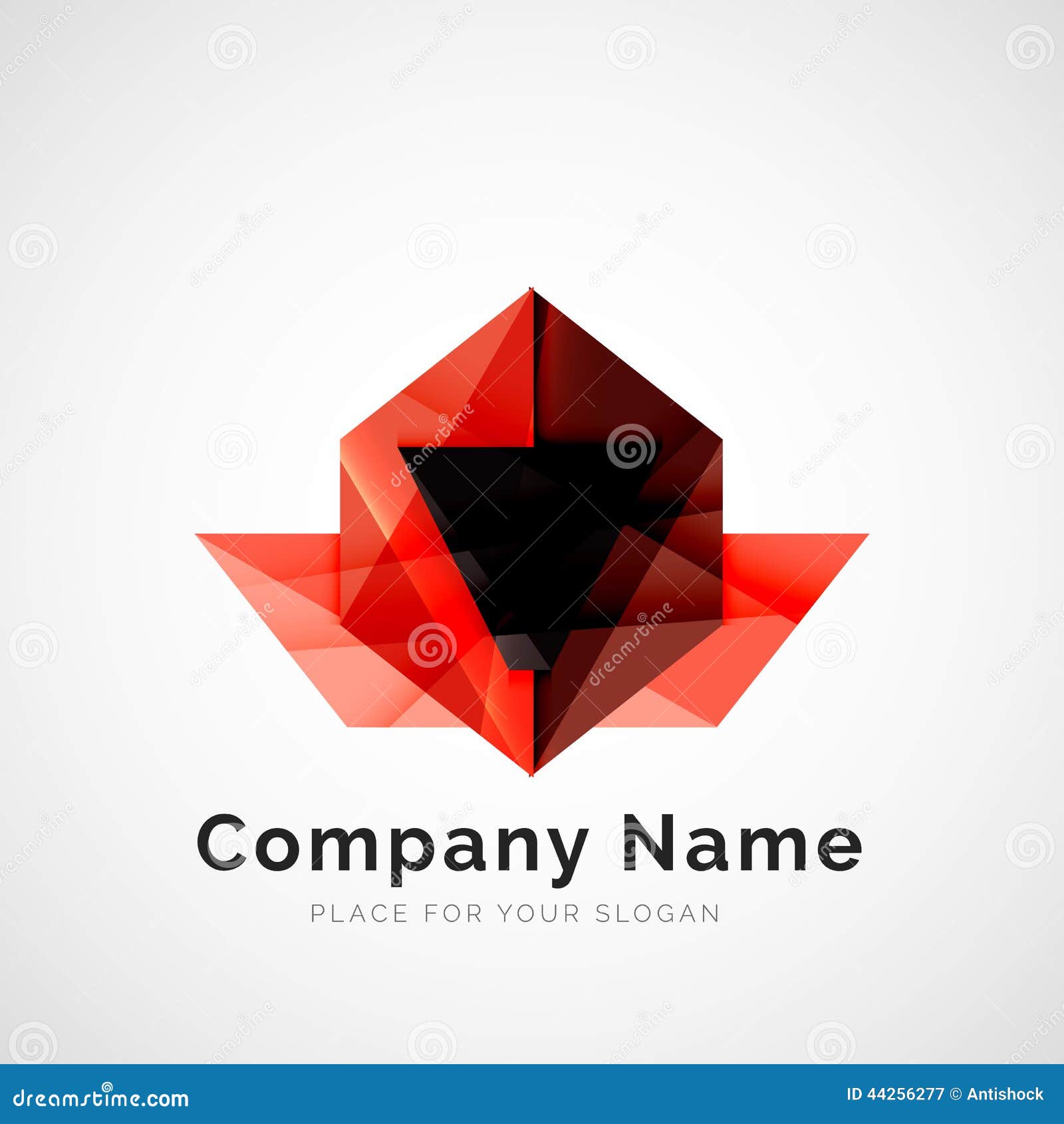 Geometric Shape, Company Logo Stock Vector - Illustration of complex ...