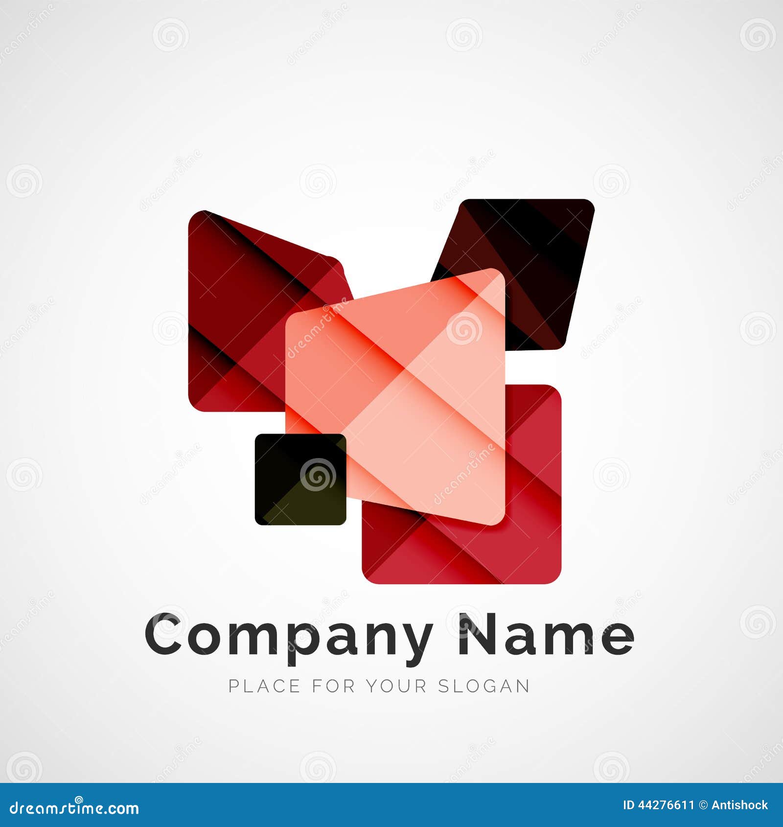 Geometric Shape, Company Logo Stock Vector - Illustration of ...