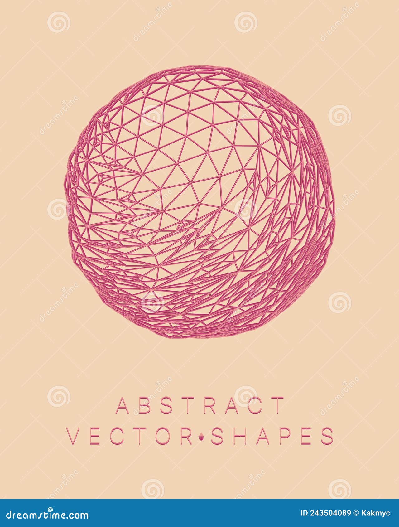 Geometric Shape for Design. 3d Technology Style Stock Vector ...