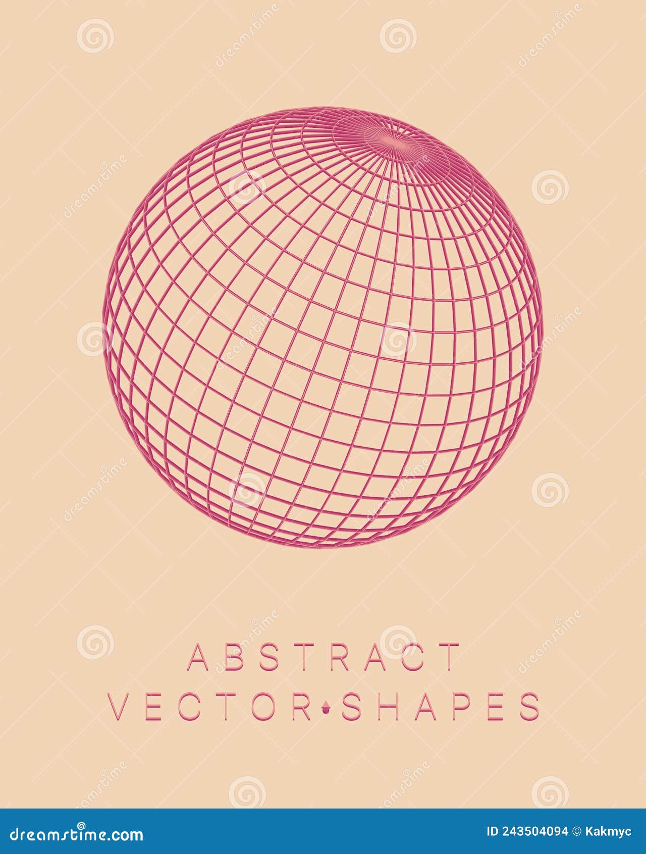 Geometric Shape for Design. 3d Technology Style Stock Vector ...