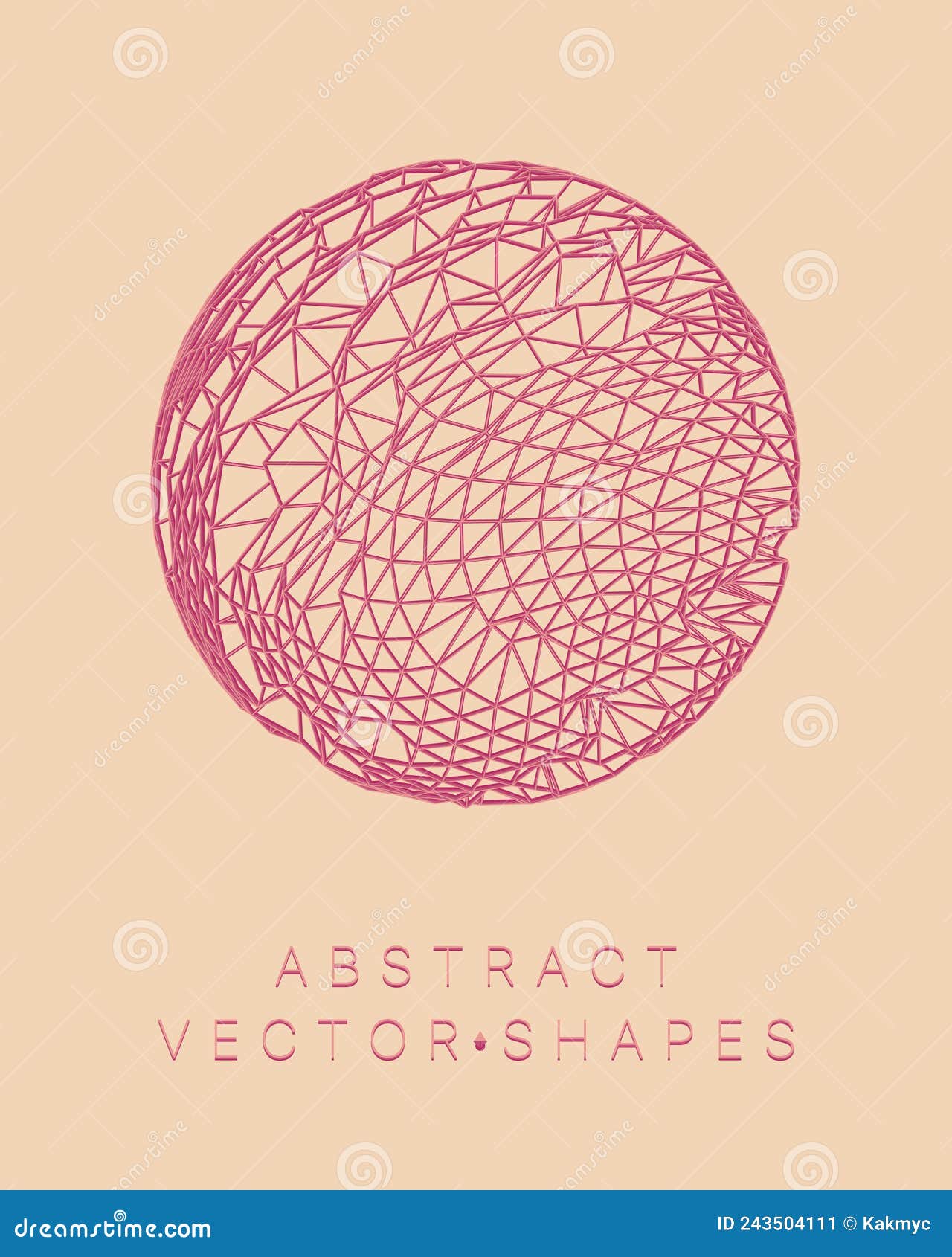 Geometric Shape for Design. 3d Technology Style Stock Vector ...