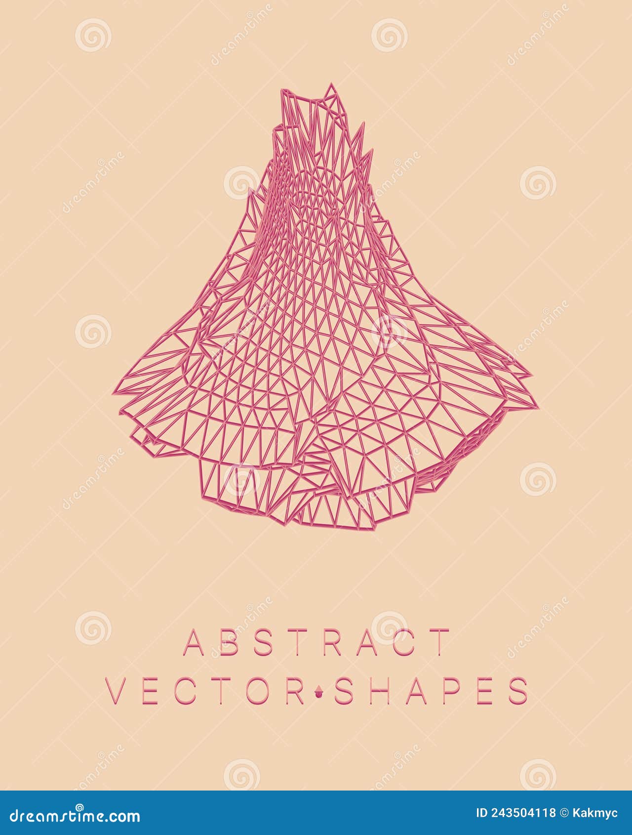 Geometric Shape for Design. 3d Technology Style Stock Vector ...