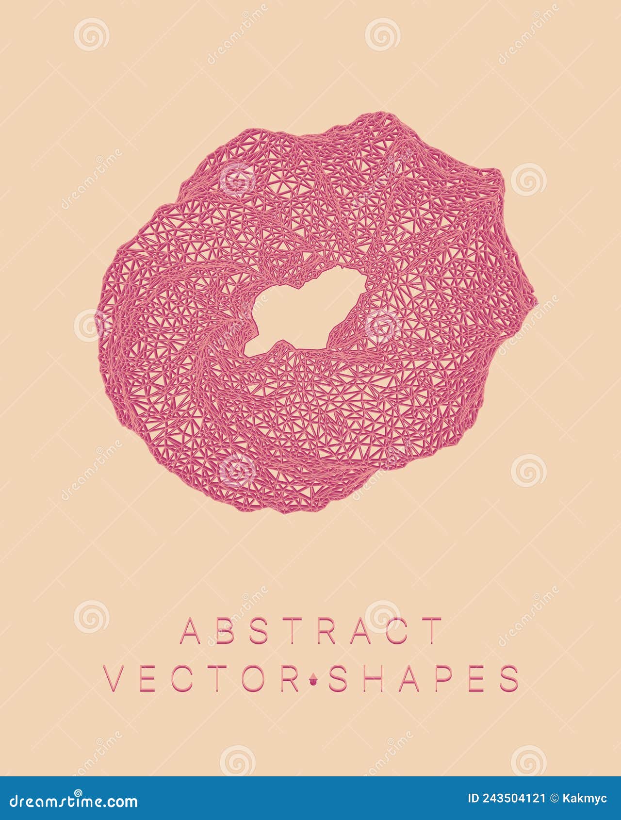 Geometric Shape for Design. 3d Technology Style Stock Vector ...