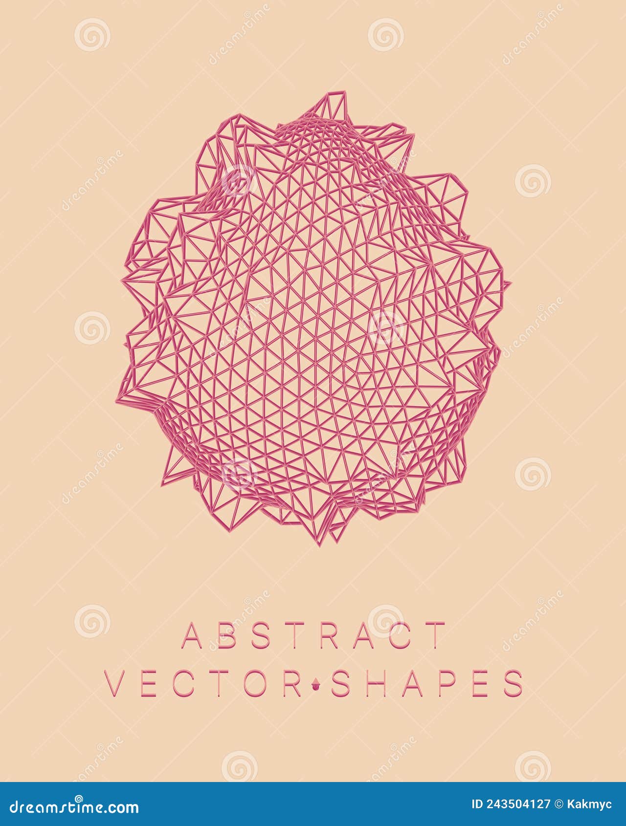 Geometric Shape for Design. 3d Technology Style Stock Vector ...