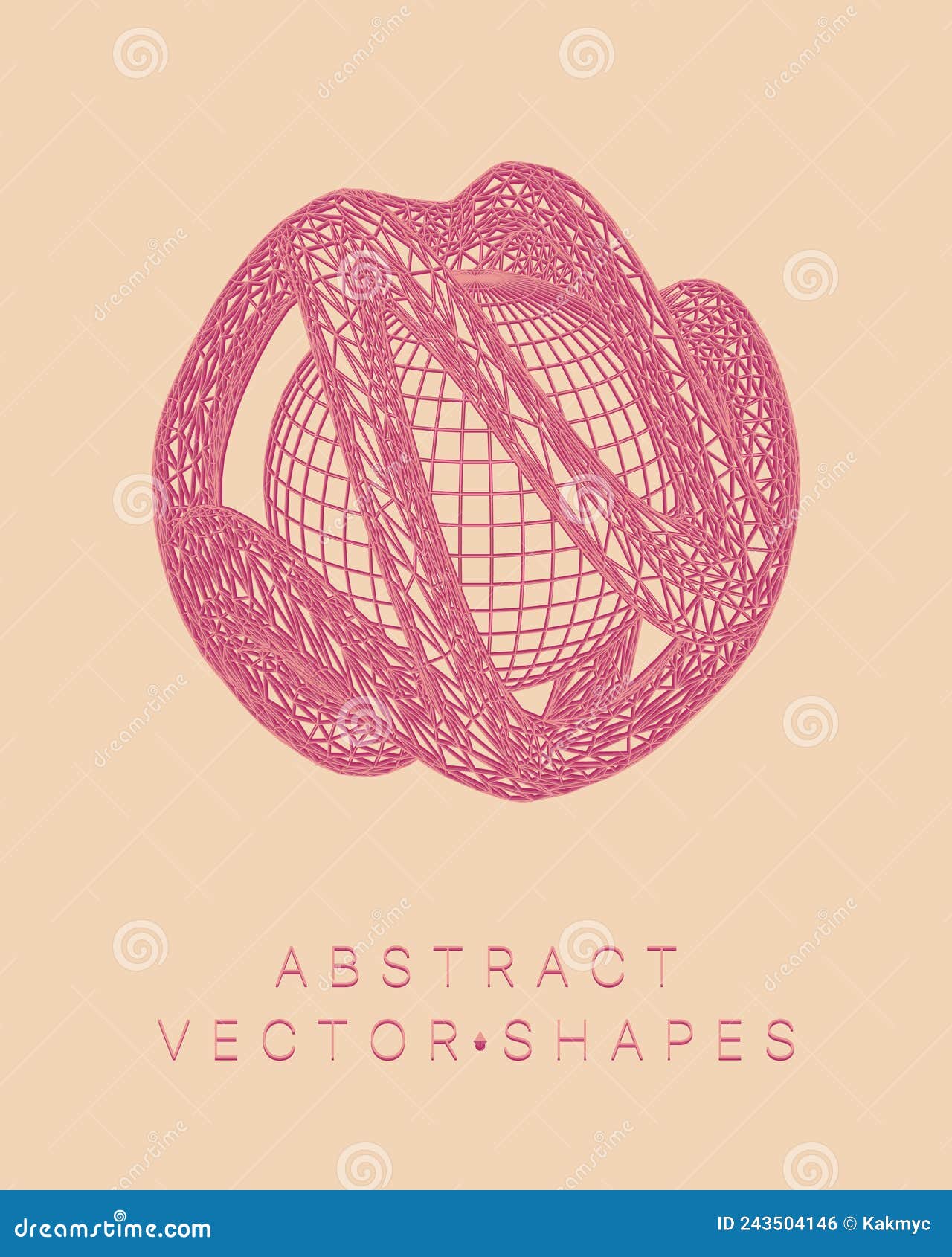 Geometric Shape for Design. 3d Technology Style Stock Vector ...