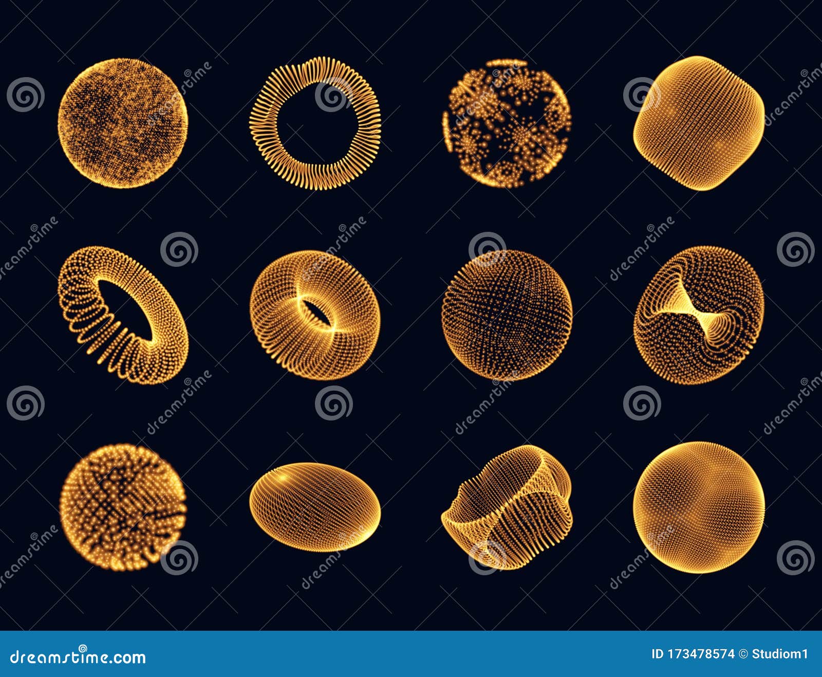 Torus. The Torus Consisting Of Points. Connection Structure. Torus ...