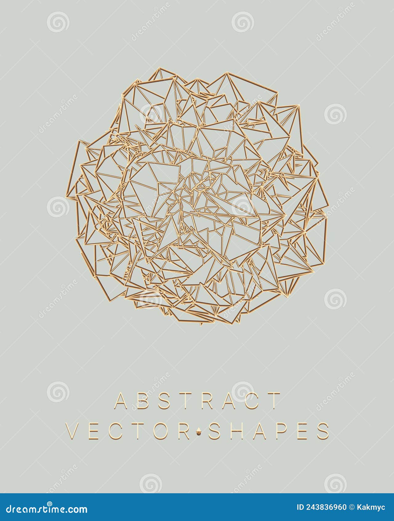 Geometric Shape for Design. 3d Technology Style Stock Vector ...