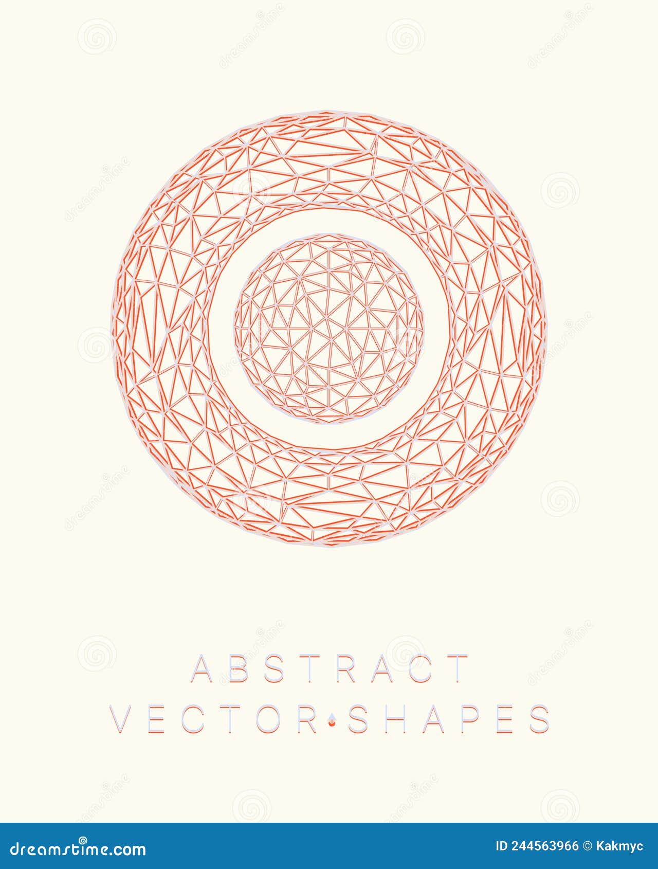 Geometric Shape for Design. 3d Technology Style Stock Vector ...