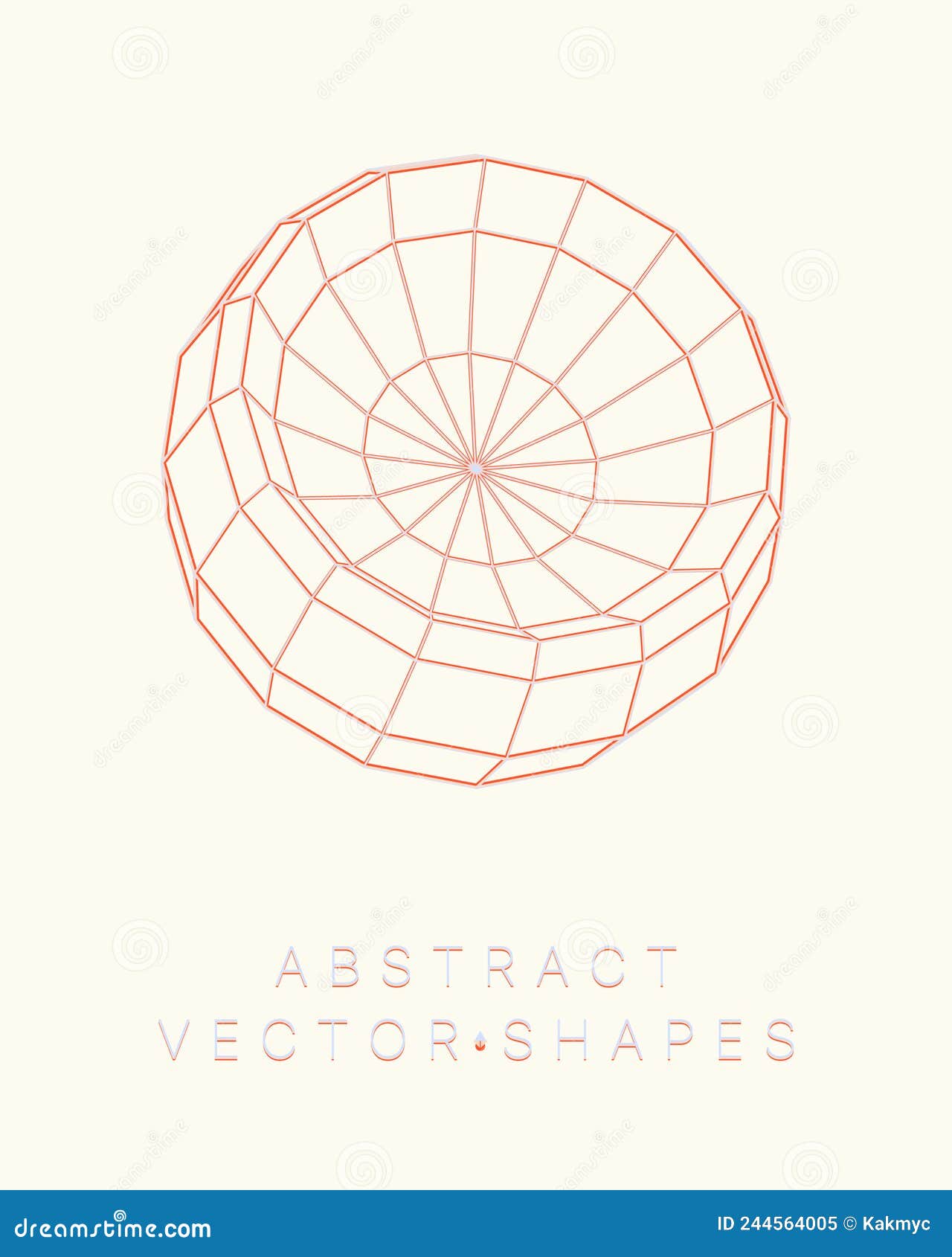 Geometric Shape for Design. 3d Technology Style Stock Vector ...