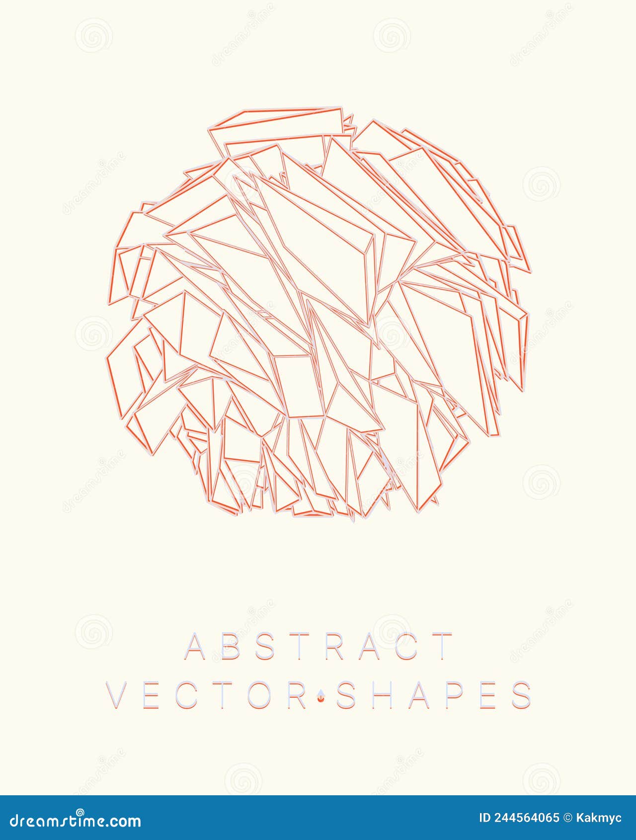 Geometric Shape for Design. 3d Technology Style Stock Vector ...