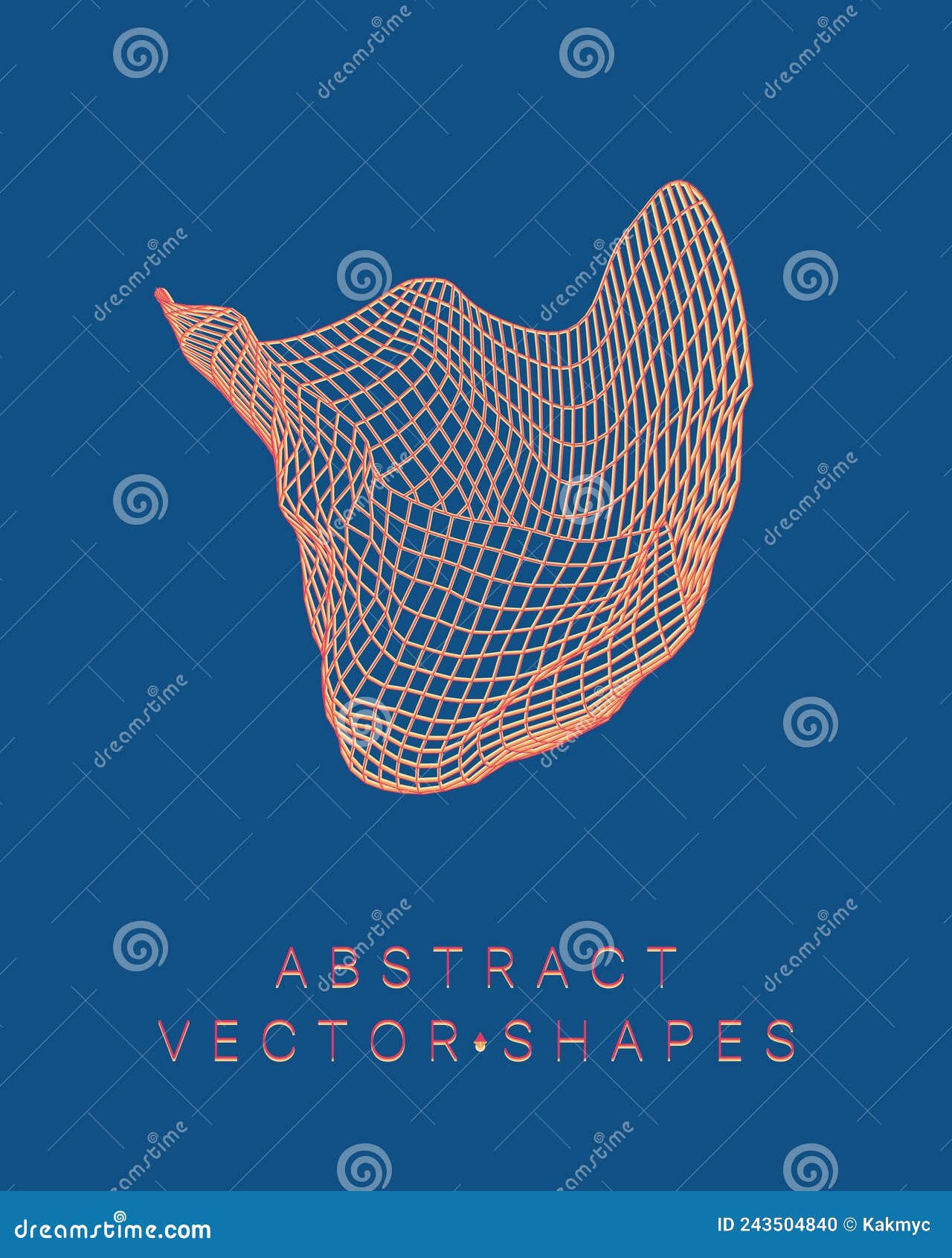 Geometric Shape for Design. 3d Technology Style Stock Illustration ...