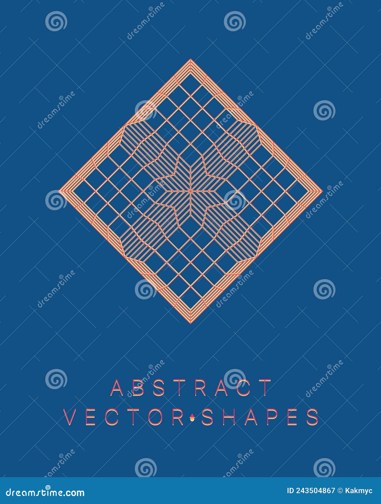Geometric Shape for Design. 3d Technology Style Stock Illustration ...