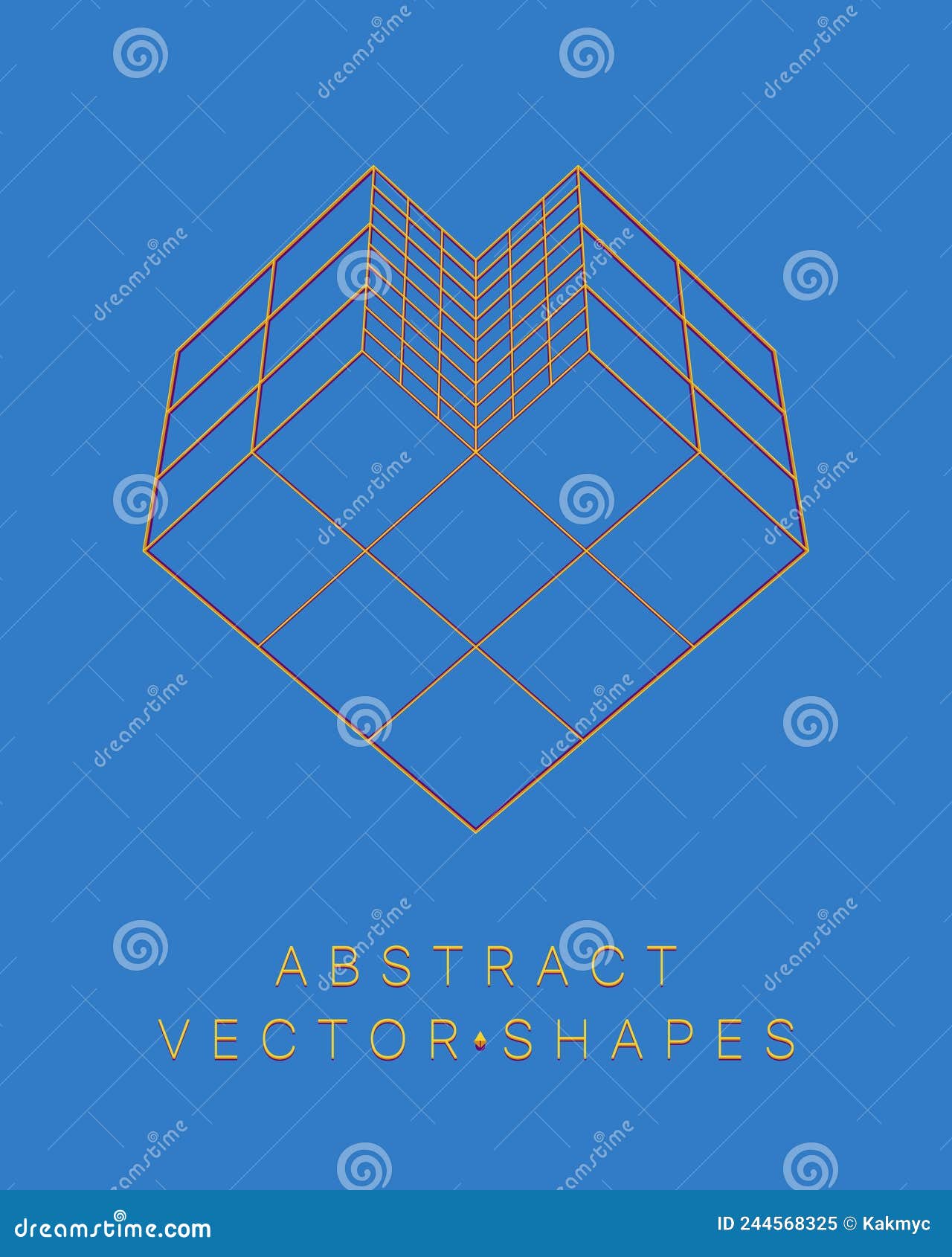 Geometric Shape for Design. 3d Technology Style Stock Vector ...