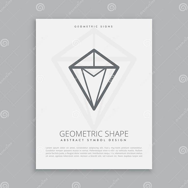 Geometric Shape Symbol Vector Stock Vector - Illustration of religion ...