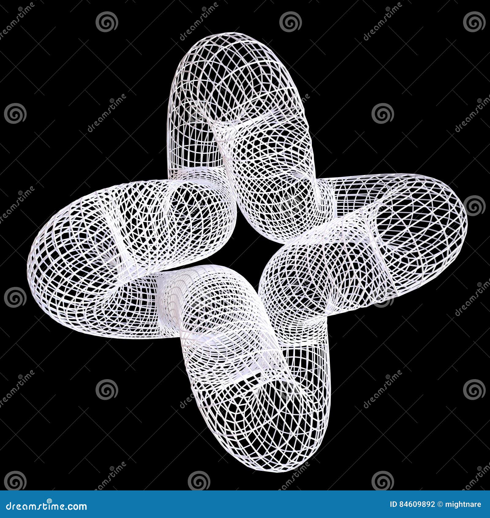 Geometric shape wireframe stock illustration. Illustration of wallpaper ...