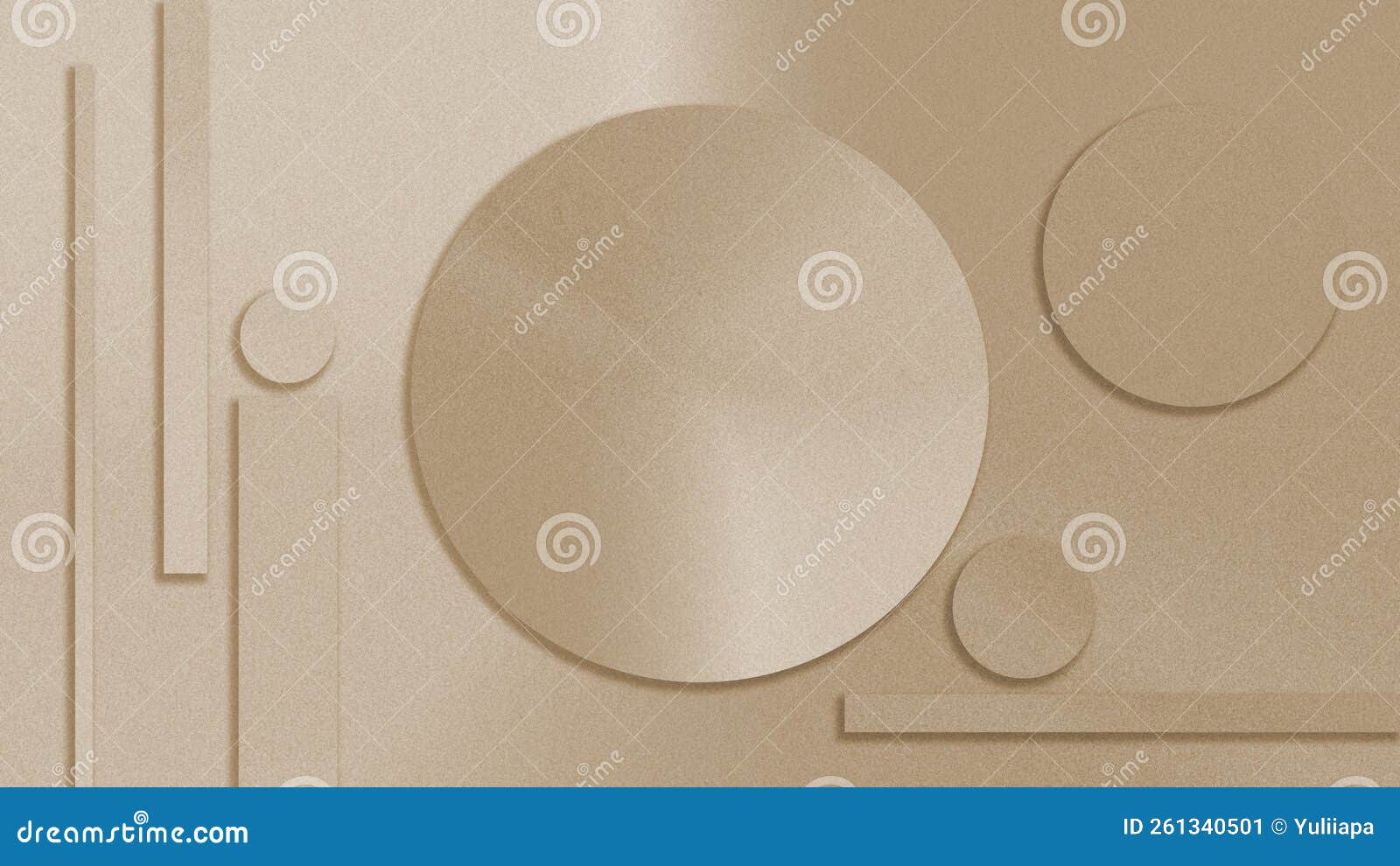 Geometric Shapes Blur Gradient with Grain in Sepia Stock Illustration ...