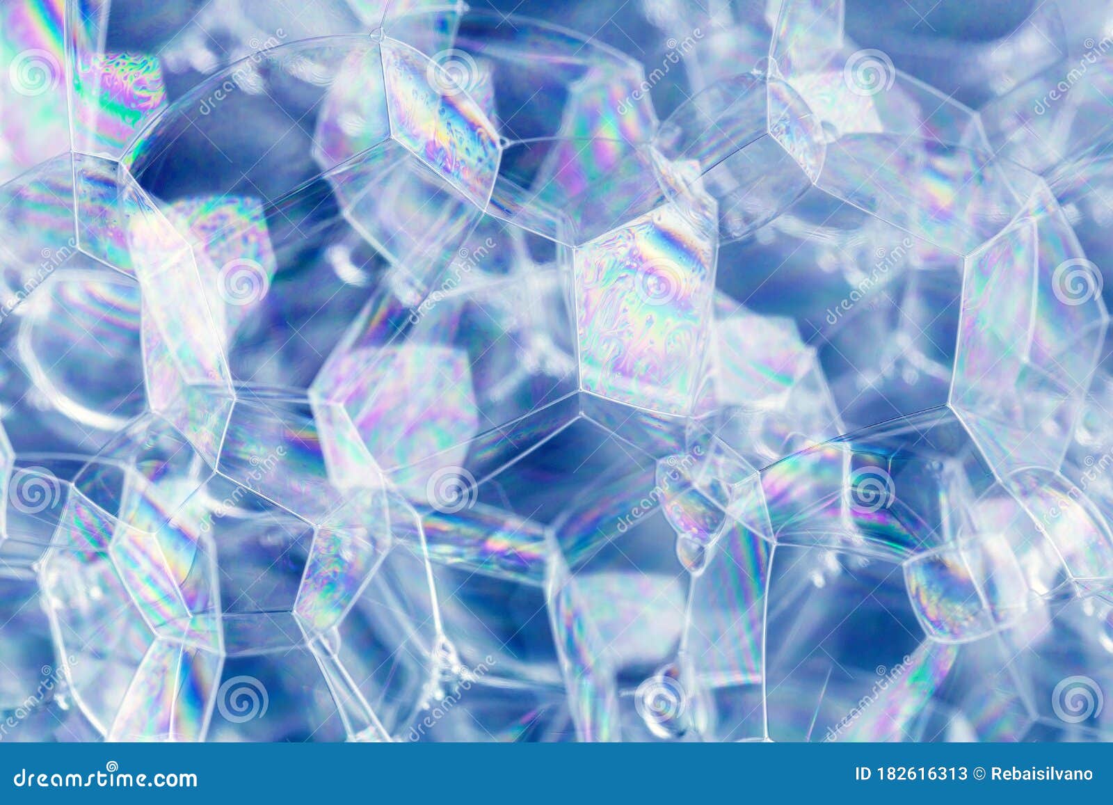 Geometric Shapes with Bubbles Stock Image - Image of concept, liquid ...
