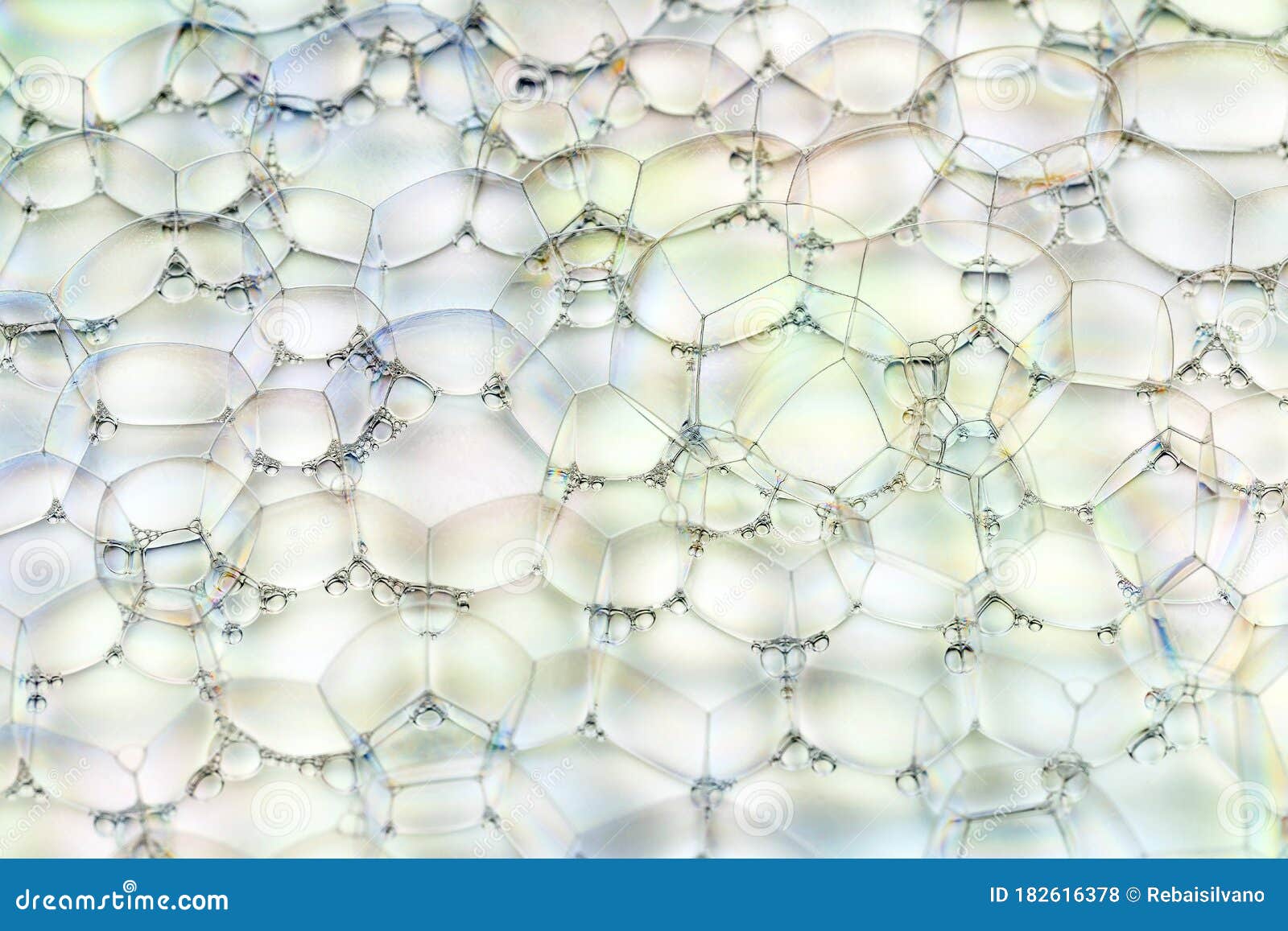 Geometric Shapes with Bubbles Stock Photo - Image of light, random ...