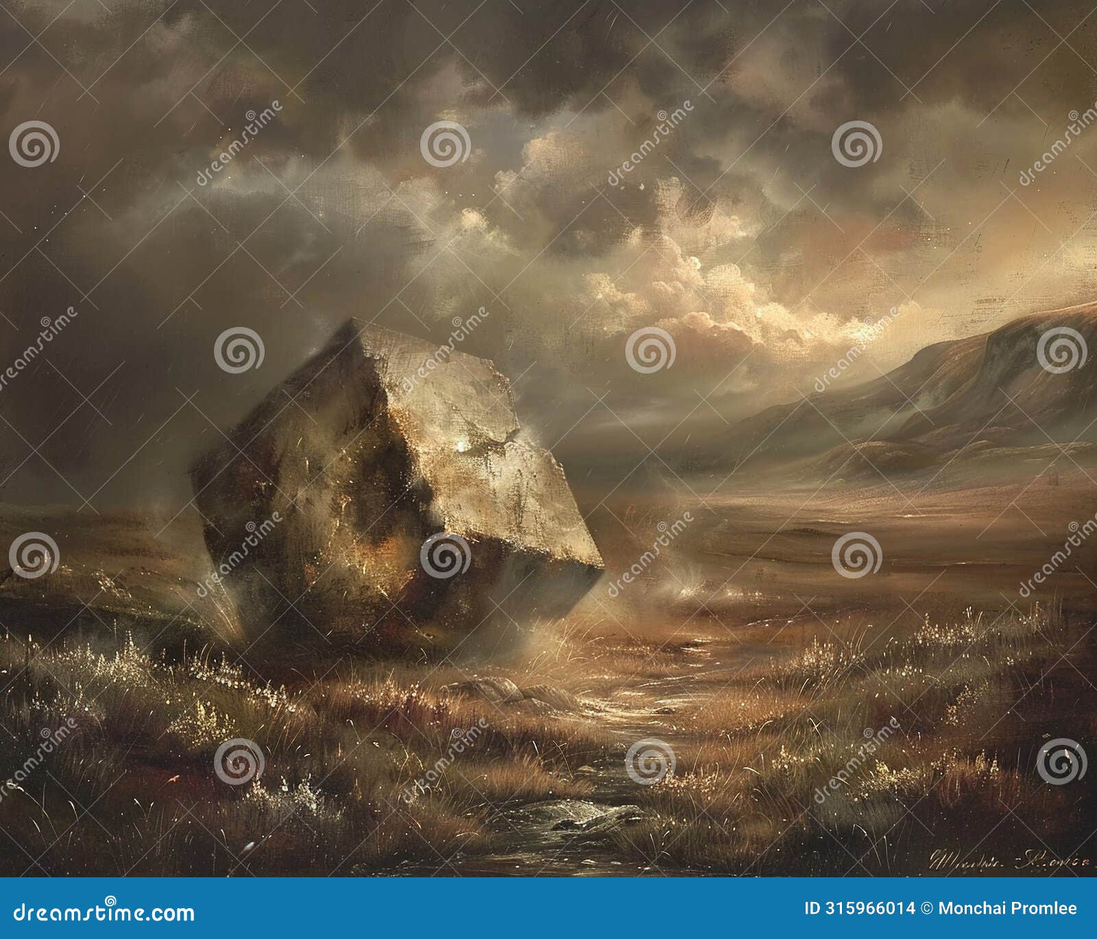 Geometric Shapes Carve A Visual Parable Into The Expansive Tundra ...