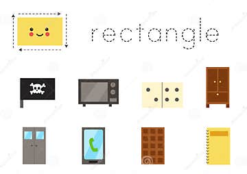 Geometric Shapes for Children. Worksheet for Learning Shapes ...