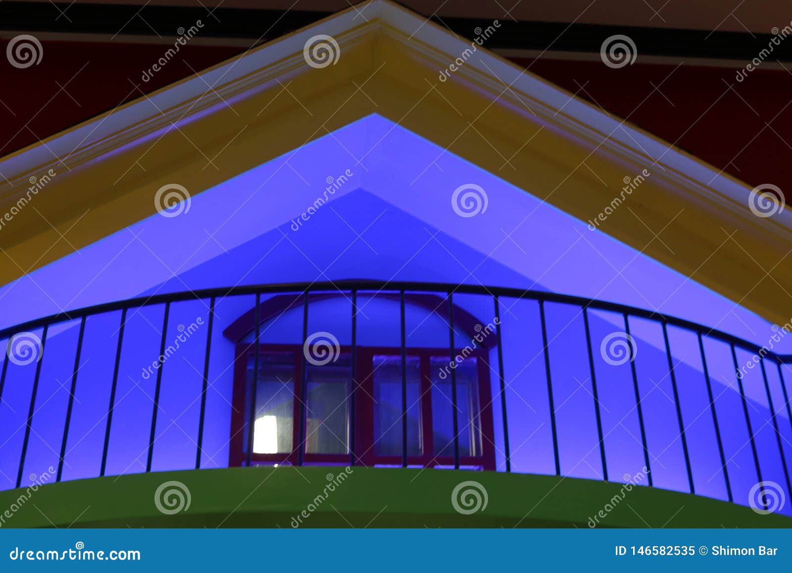 Geometric Shapes in Construction and Architecture Stock Image - Image ...