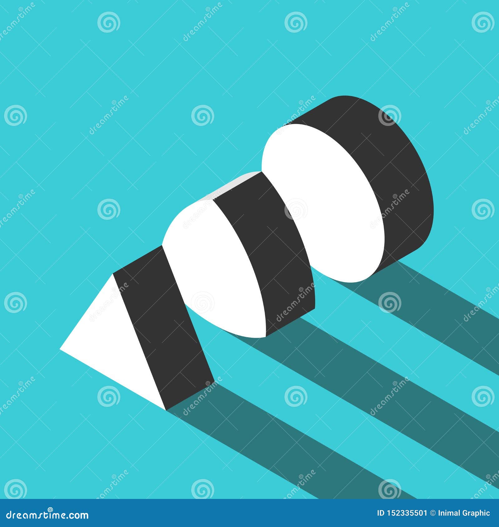 Geometric Shapes, Development Concept Stock Vector - Illustration of ...