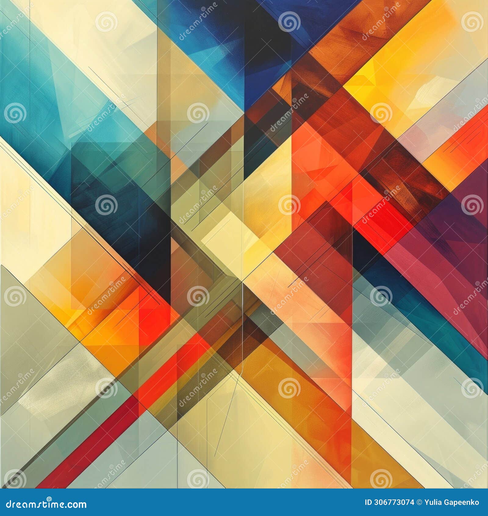 Geometric Shapes Interact Dynamically, Forming an Engaging Visual ...