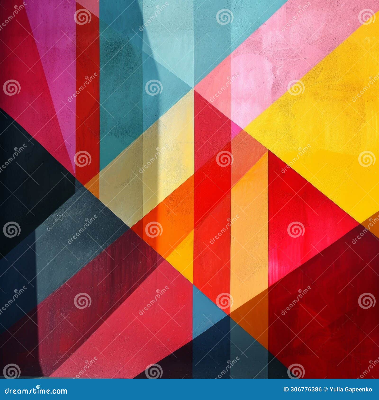 Geometric Shapes Interact Dynamically, Forming an Engaging Visual ...