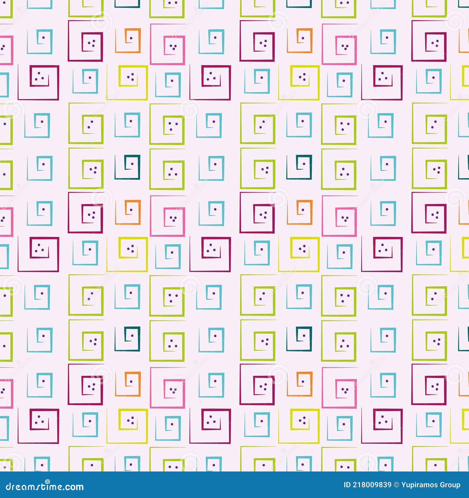 Geometric shapes pattern stock vector. Illustration of design - 218009839