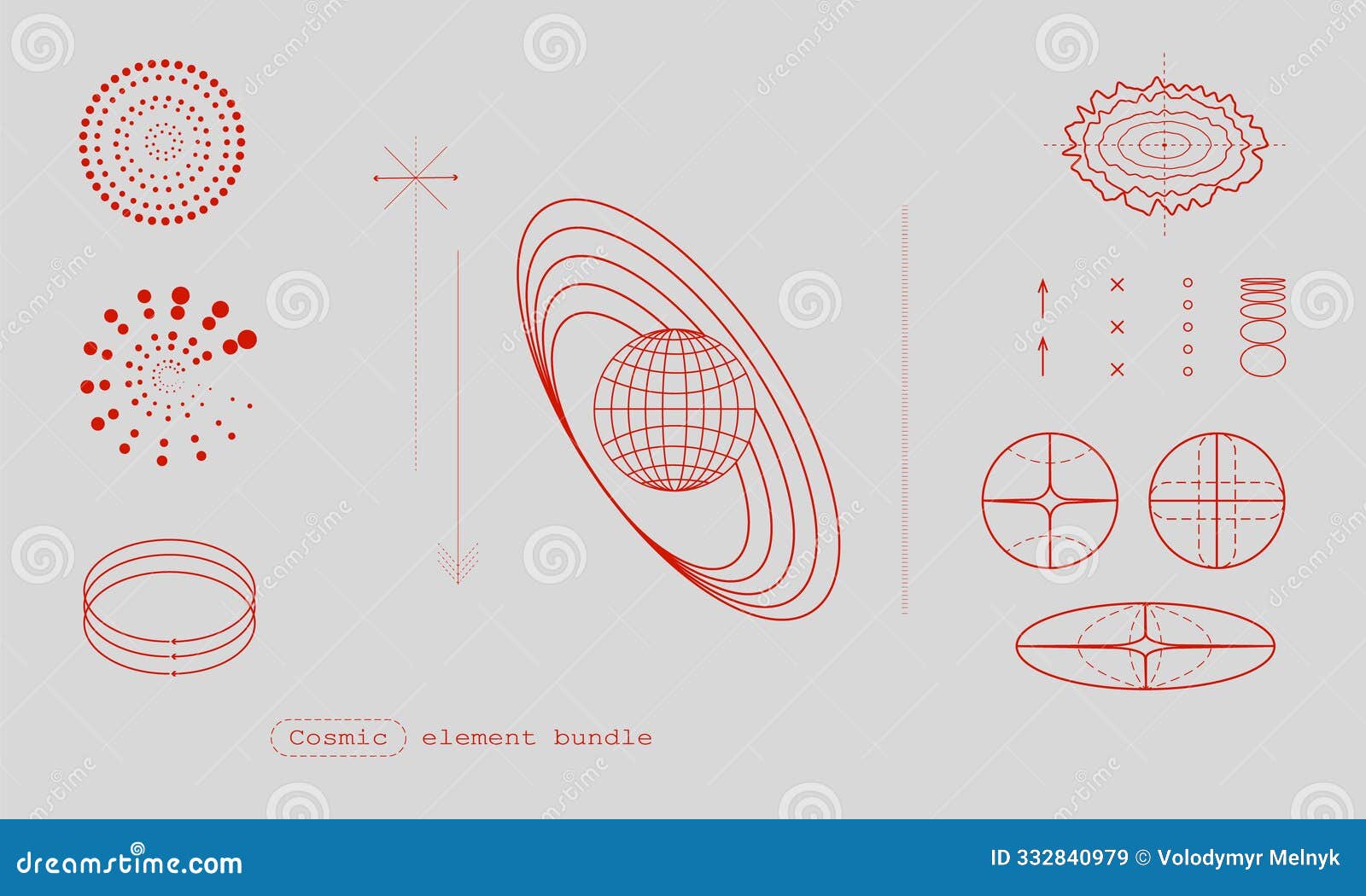 Cosmic Calculus Abstract Background With Glowing Equations And Formulas ...