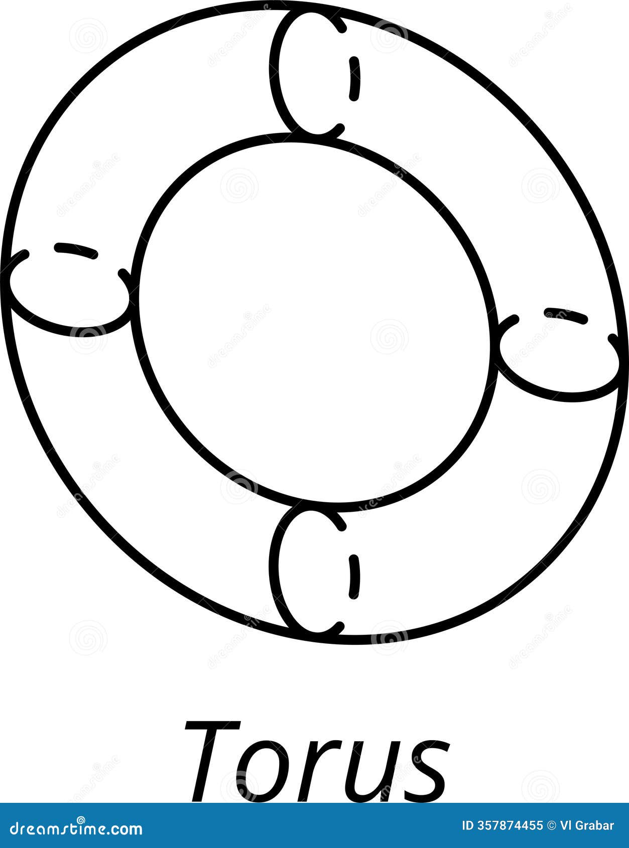 Geometric Shapes Set. Vector Illustration of Basic Geometric Figures ...