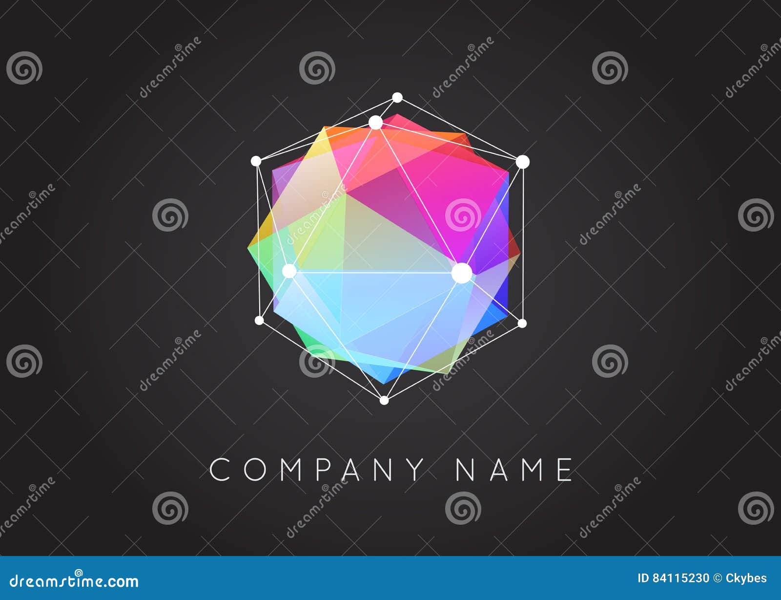 Geometric Logo. Business Logo Vector. Real Estates Logo | CartoonDealer ...