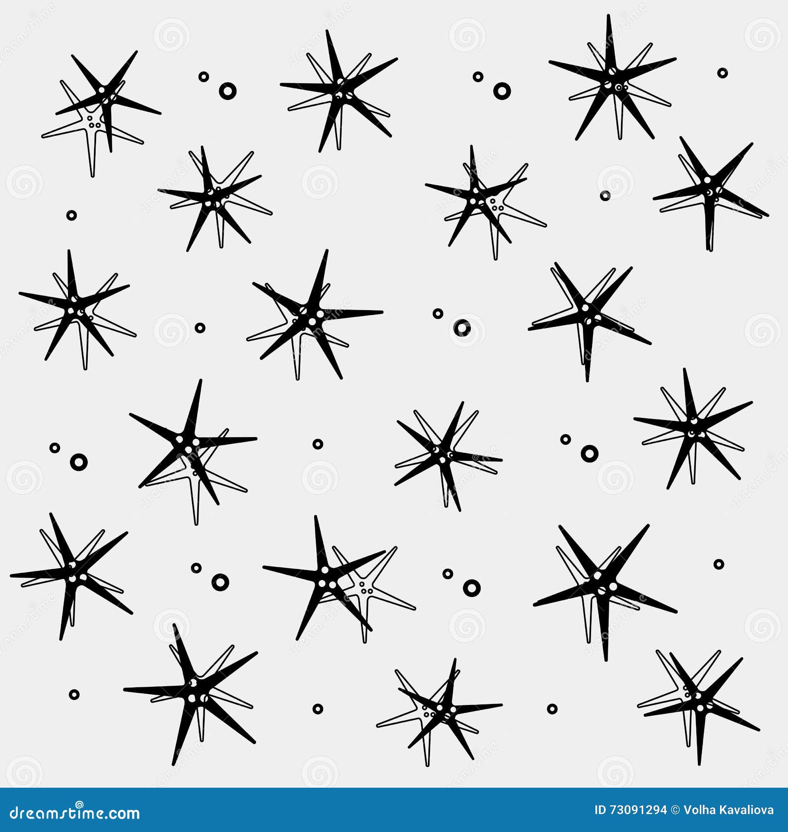 Geometric Simple Monochrome Minimalistic Vector Holiday Pattern ...
