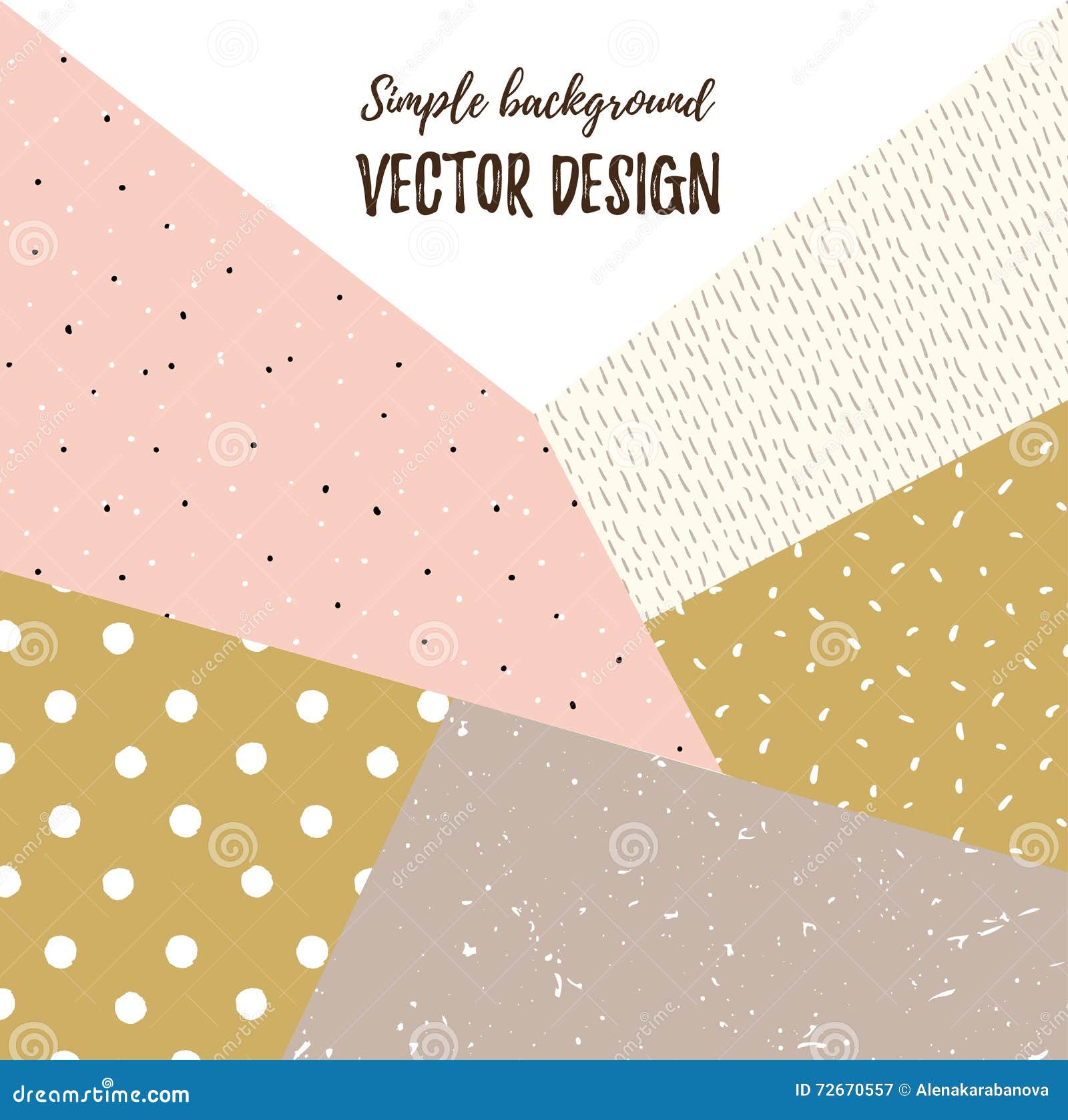 Geometric Simple Textured Universal Background. Stock Vector ...