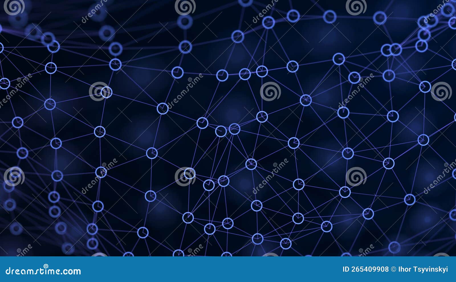 Geometric Space Representing DNA. Medical Background Stock Illustration ...