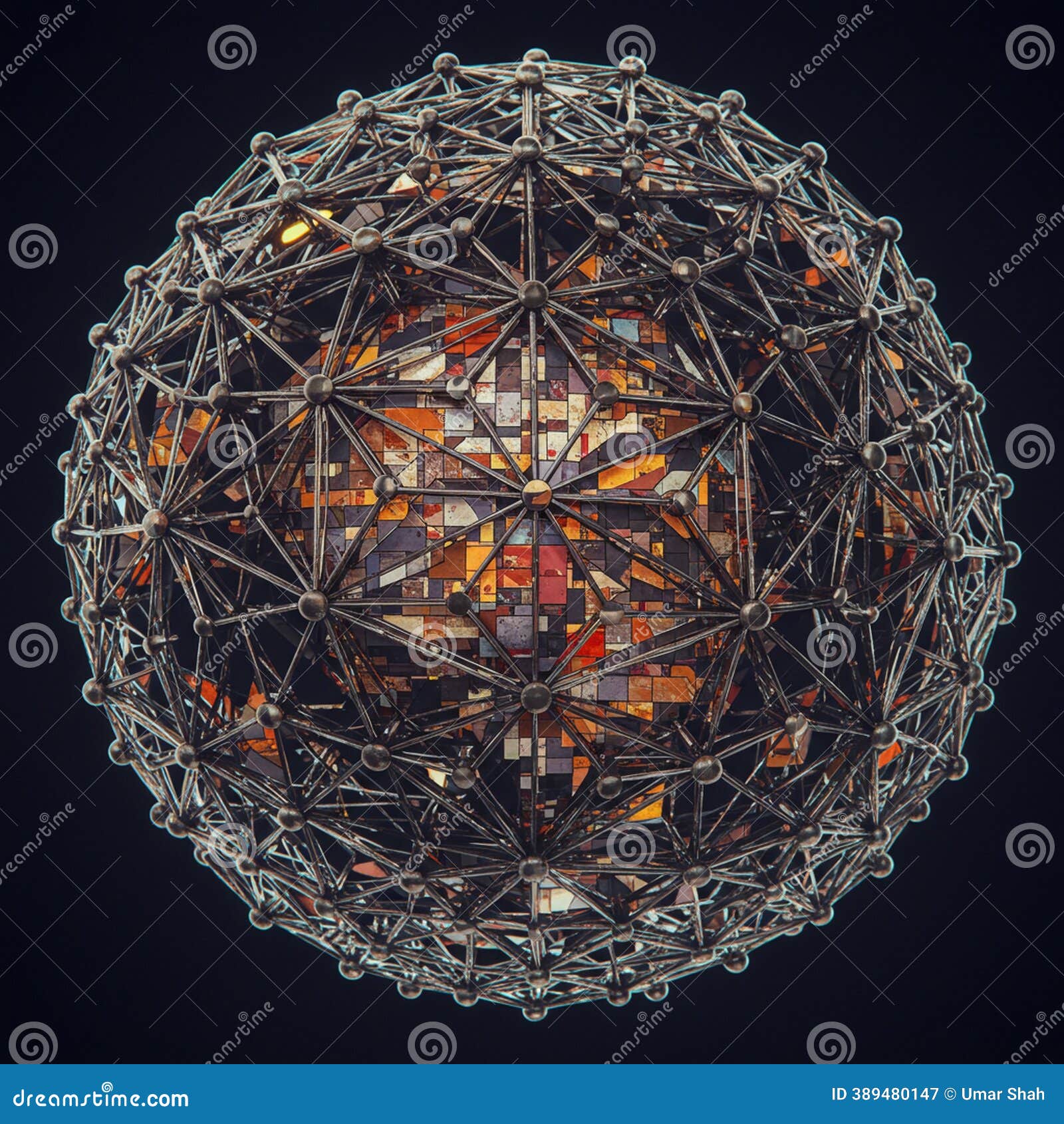 A Complex 3D GIS Network Map Visualizing Urban Planning And Spatial Overlays. Royalty-Free Stock ...